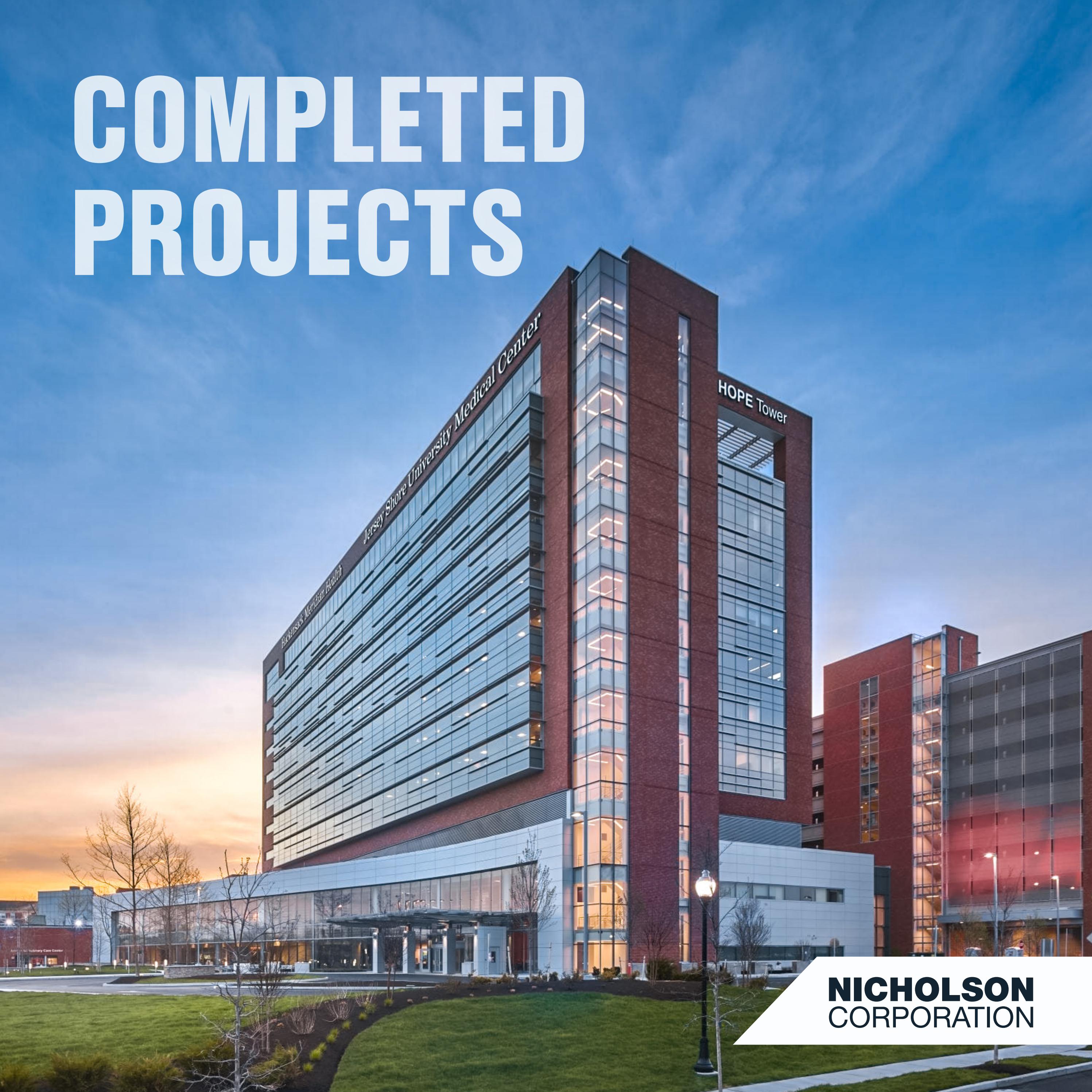 Nicholson Completed Projects by Nicholson Corporation - Issuu