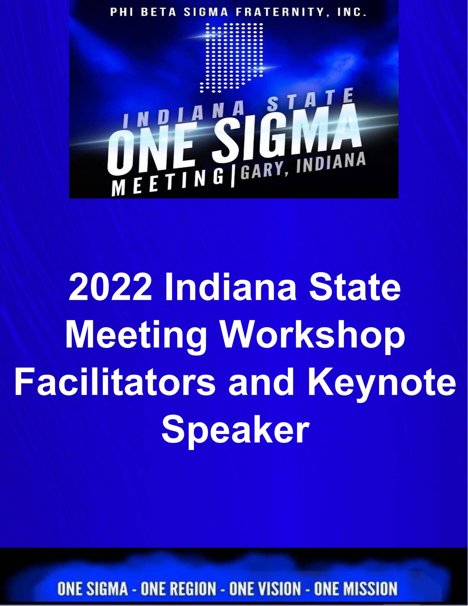 2022 Indiana State Meeting Workshop Facilitators and Keynote Speaker by ...