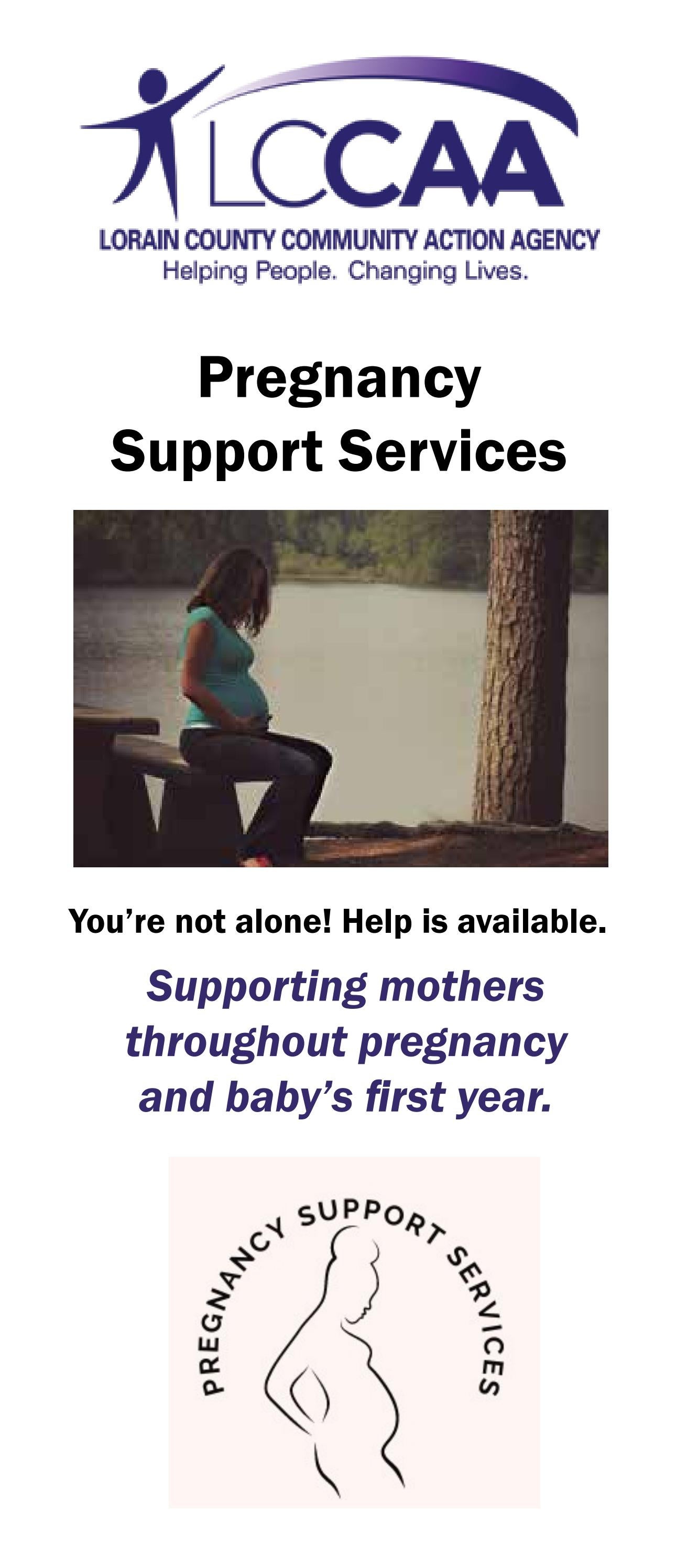 Pregnancy Support Services Brochure by LCCAA - Issuu