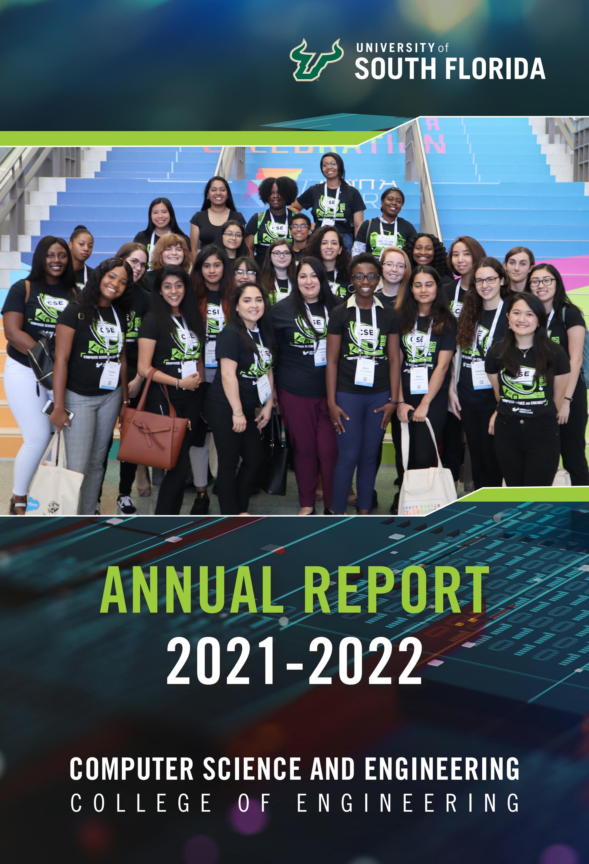 USF Dept Of Computer Science And Engineering Annual Report By USF