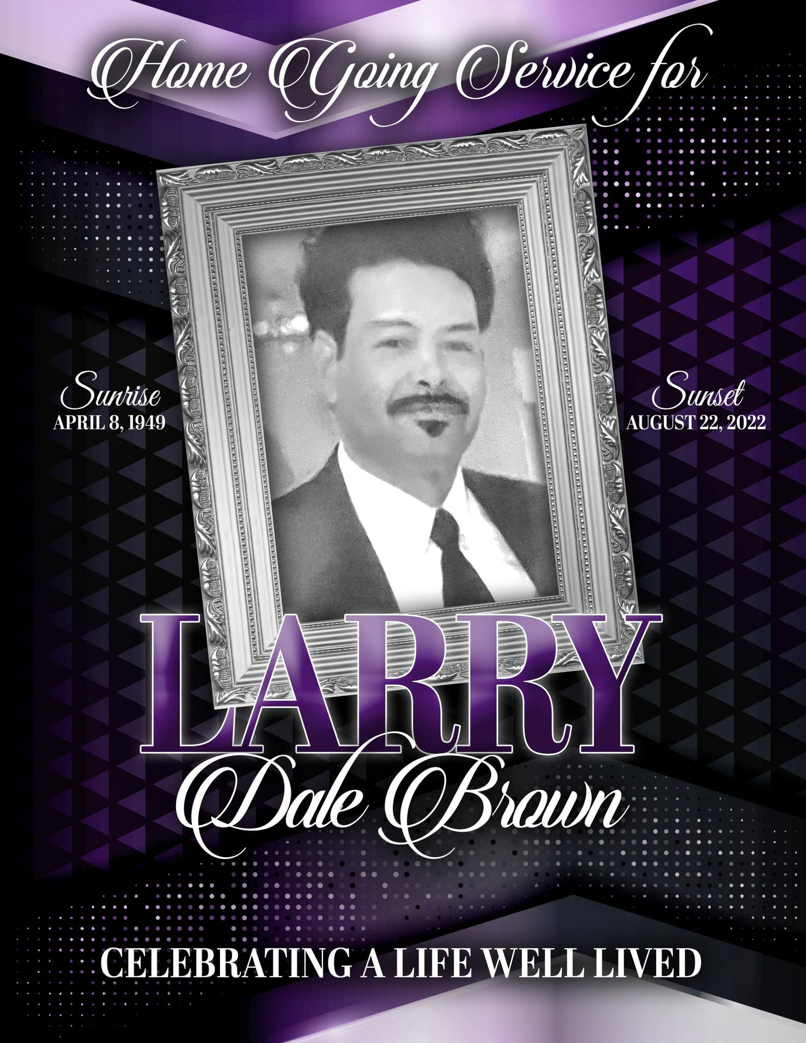 Larry Dale Brown Program by The Print House - Issuu