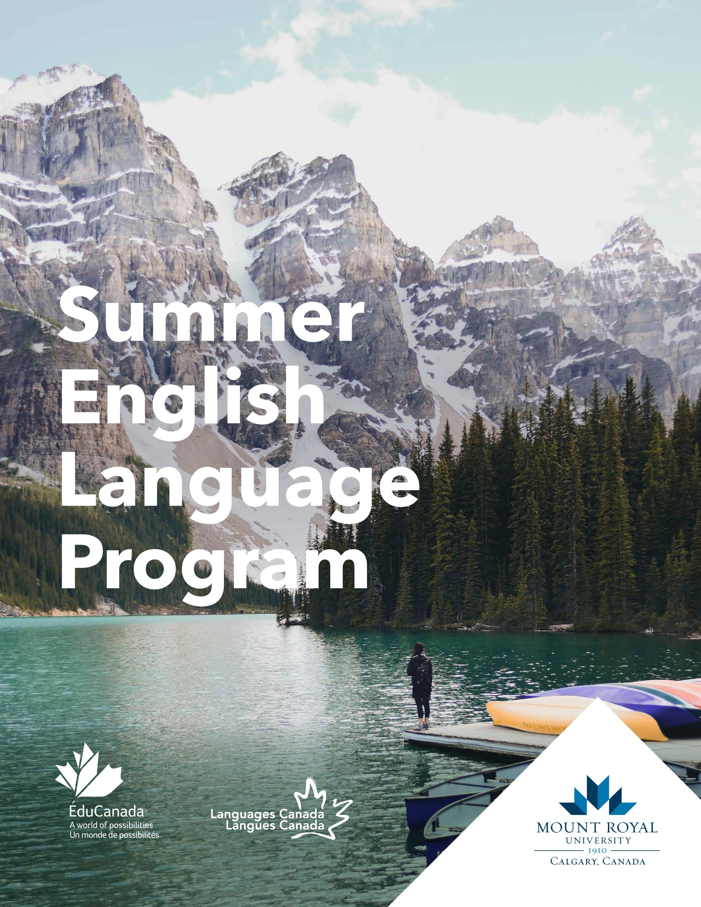 Summer English Language Program brochure 2022/23 by Mount Royal ...