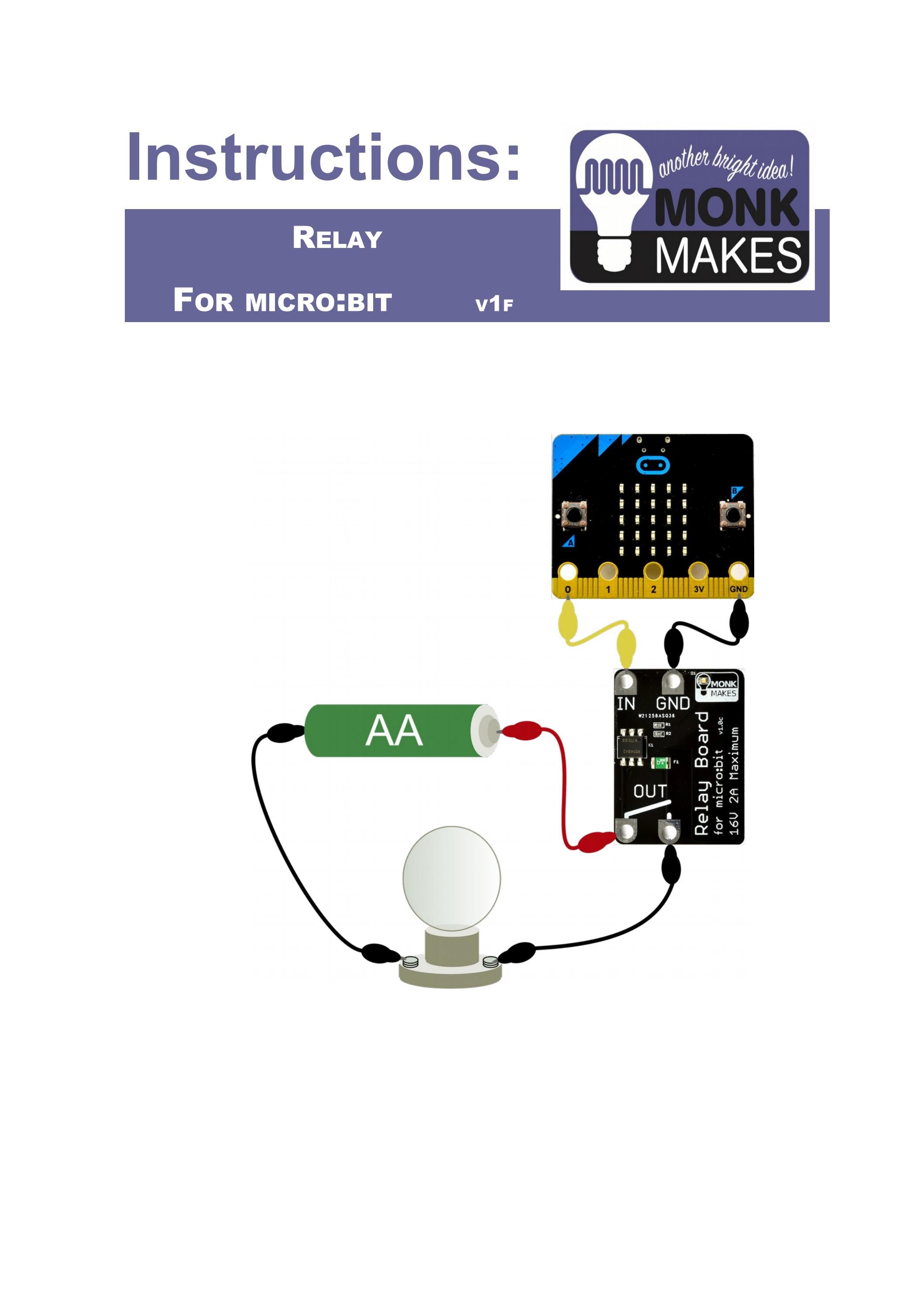 Monk Makes Relay for micro:bit by ETC Educational Technology Connection ...
