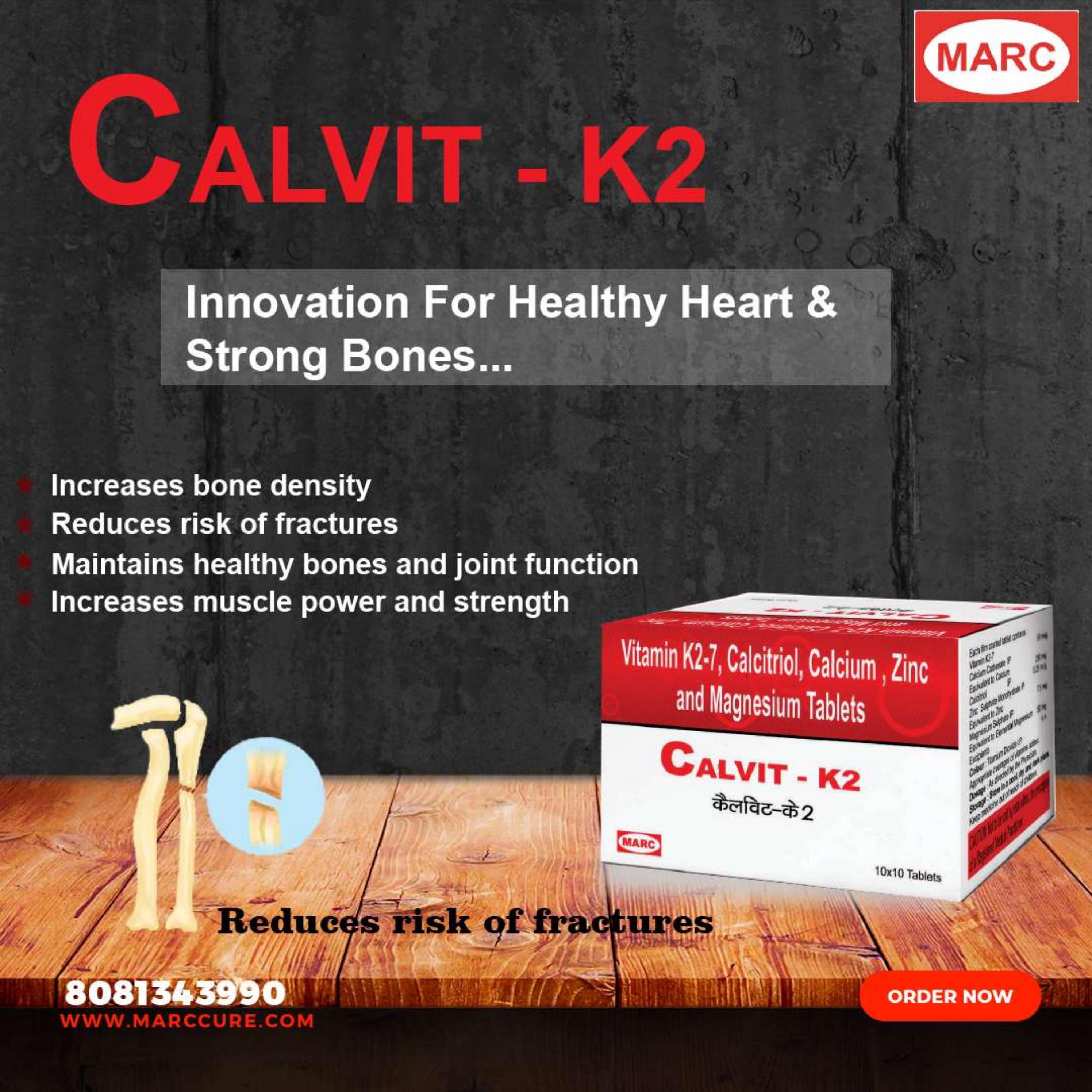 Calvit-k2 | Innovation for healthy heart and strong bones | Marc ...