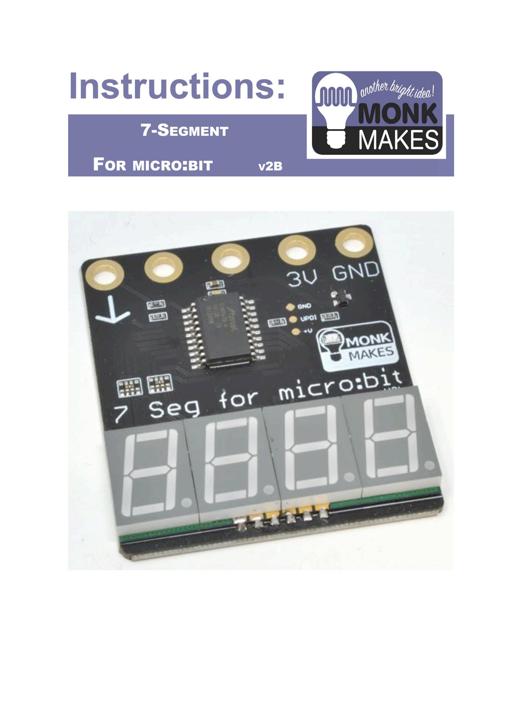 7 segment for micro:bit by ETC Educational Technology Connection (HK ...