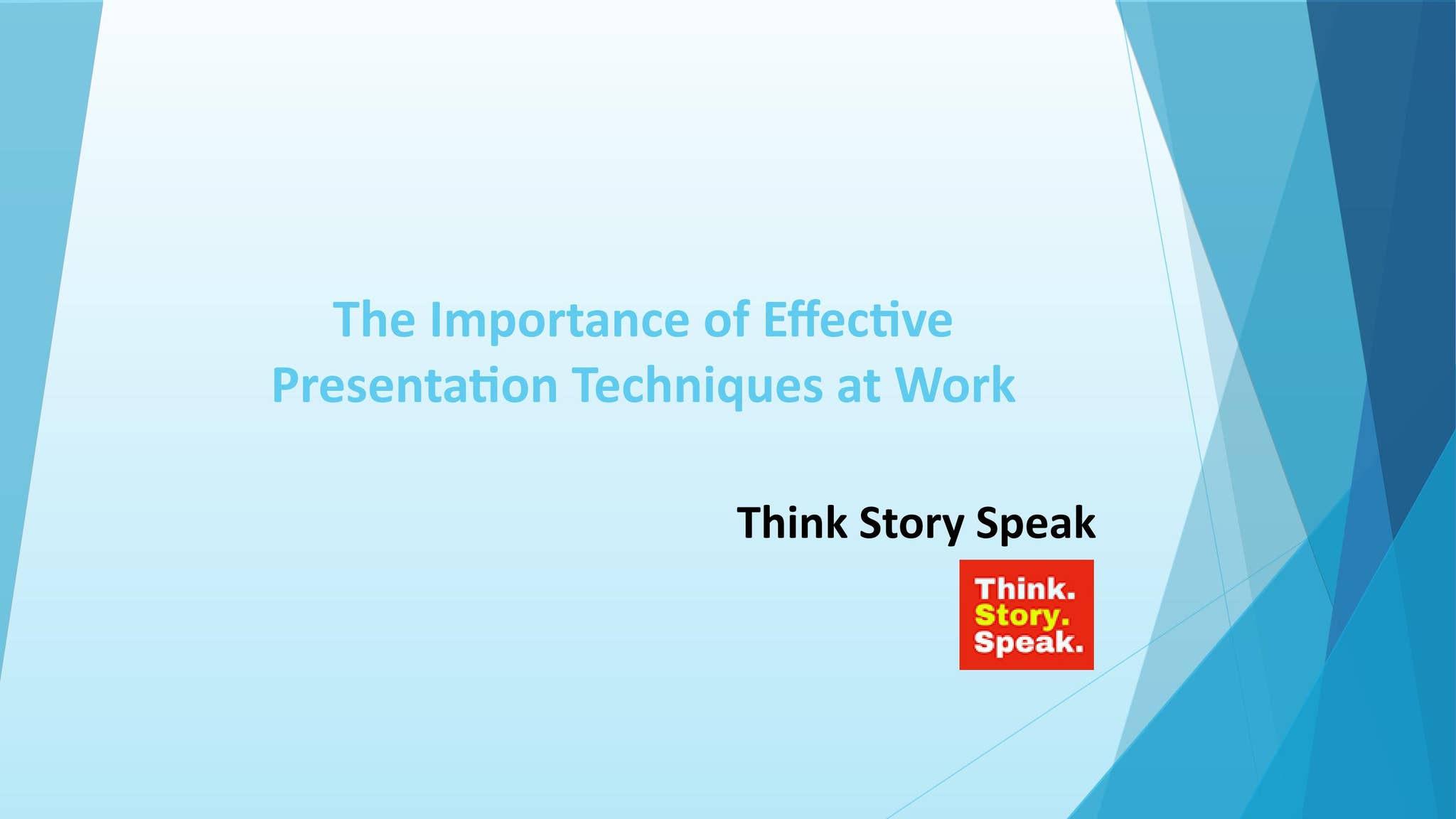 The Importance of Effective Presentation Techniques at Work by ...
