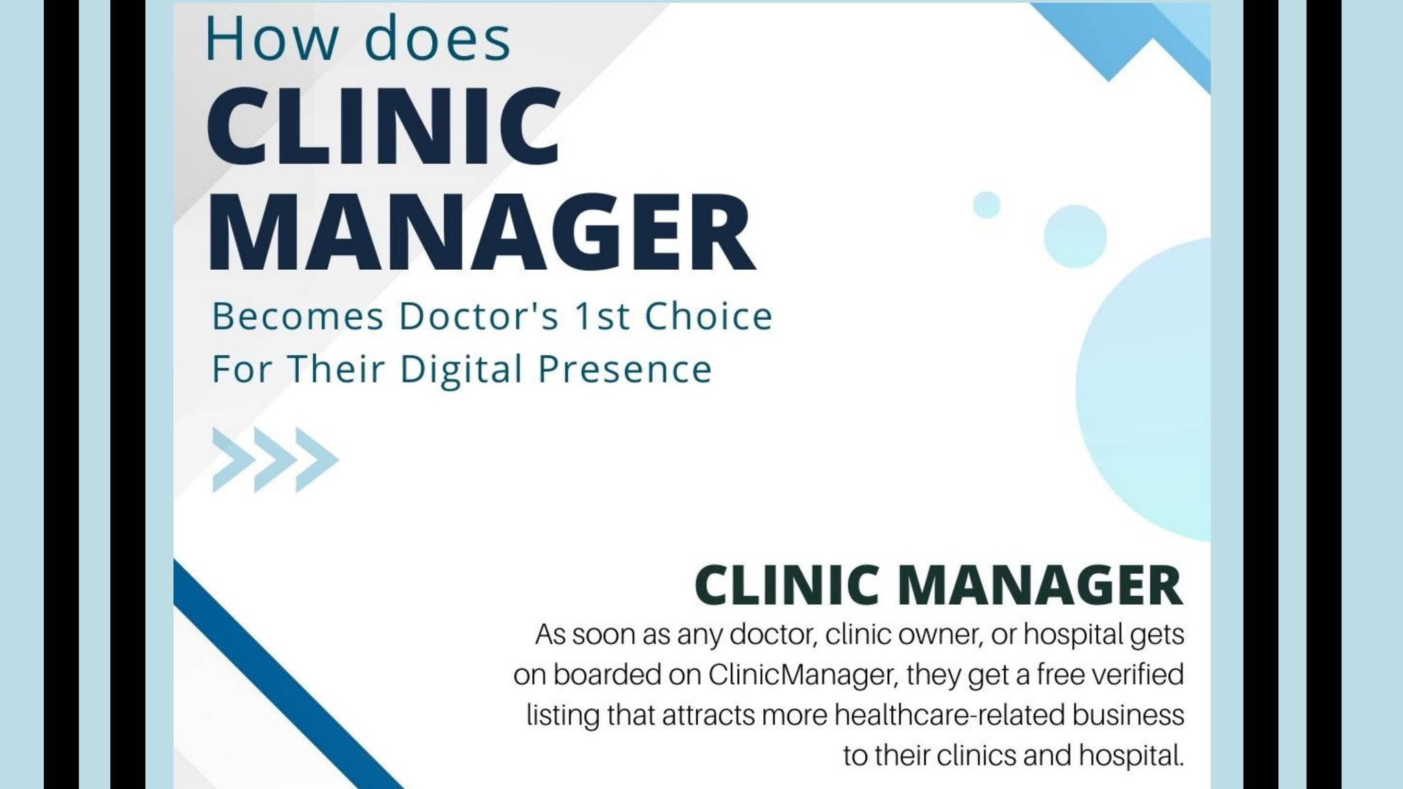 ClinicManager Becomes Doctors' First Choice for Digital Presence by Clinic Manager - Issuu