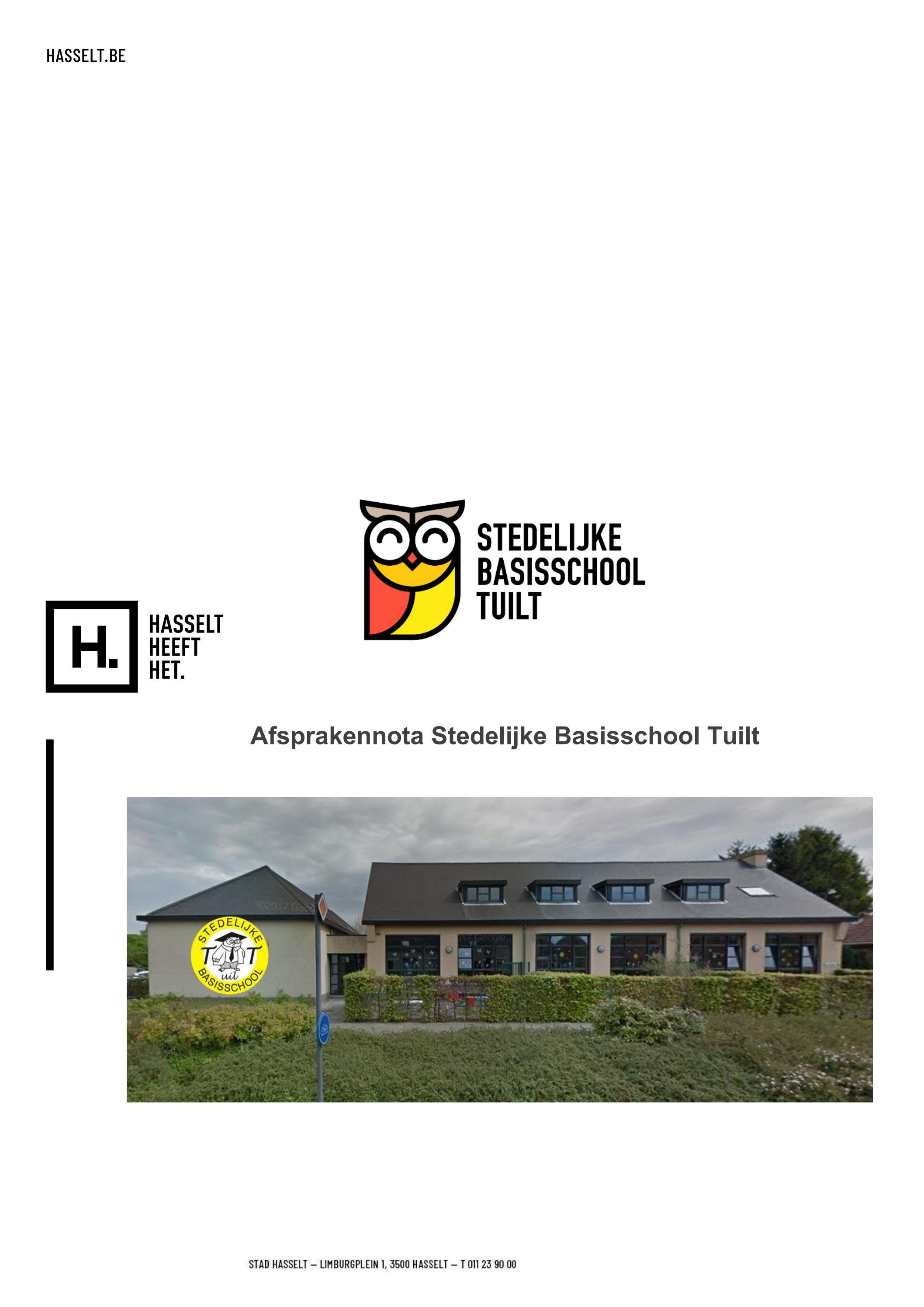 Afsprakennota SBS Tuilt 2021-2022 by Stad Hasselt - Issuu