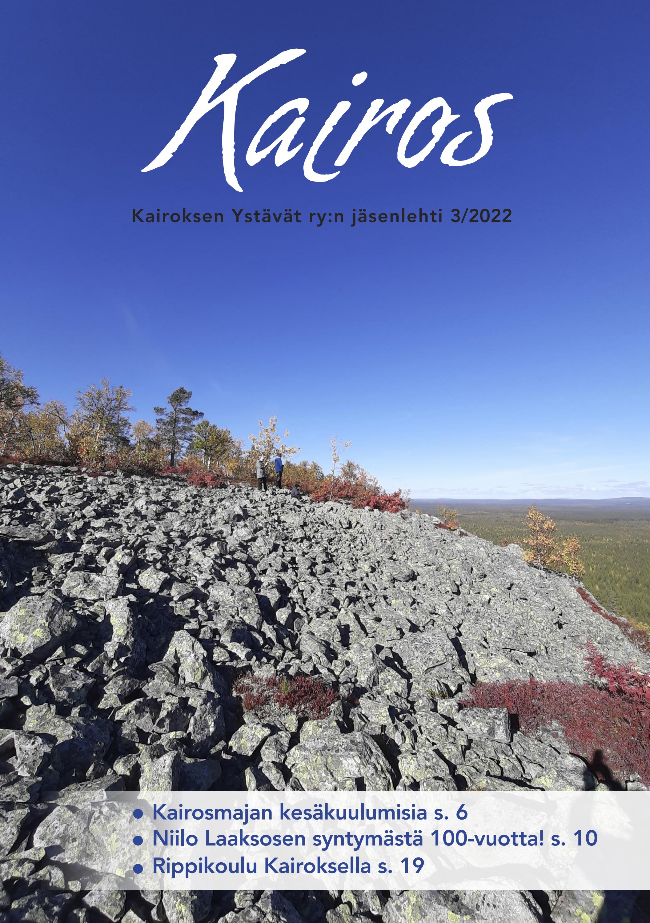 Kairos 3/2022 by Kansan Raamattuseura - Issuu