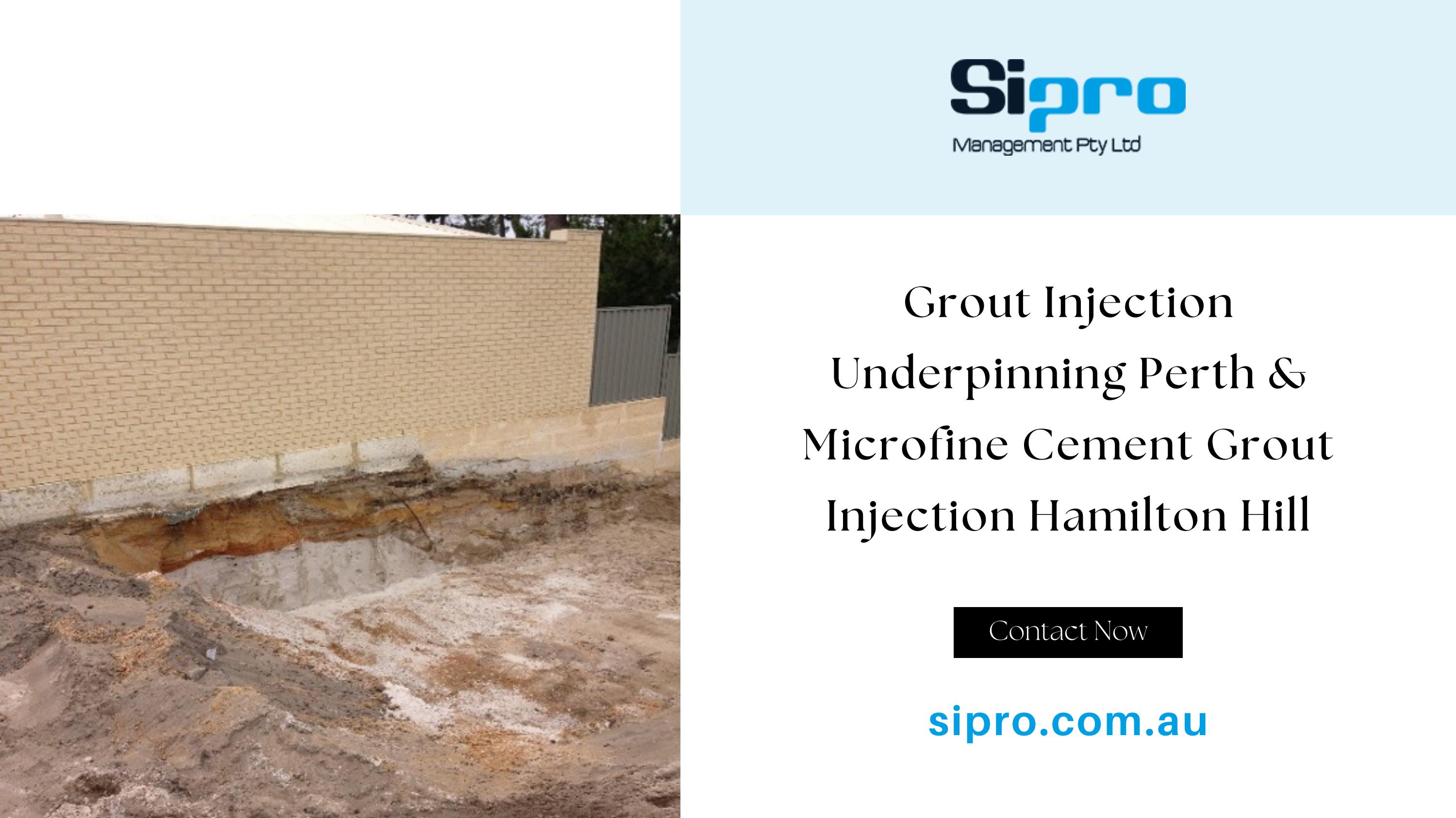 Grout Injection Underpinning Perth & Microfine Cement Grout Injection ...