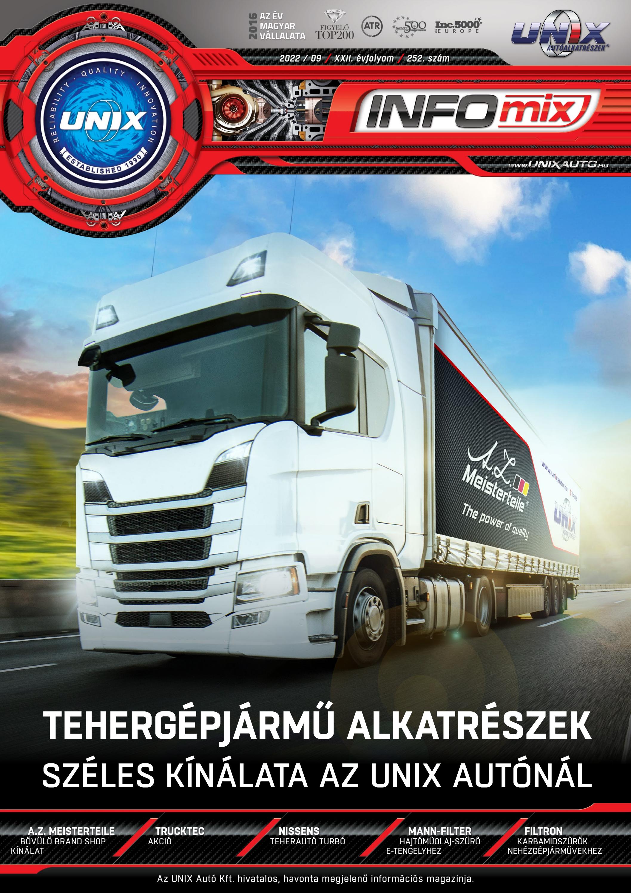 Unix Autó Kft. | INFOmix 2022. szeptember by unixauto - Issuu