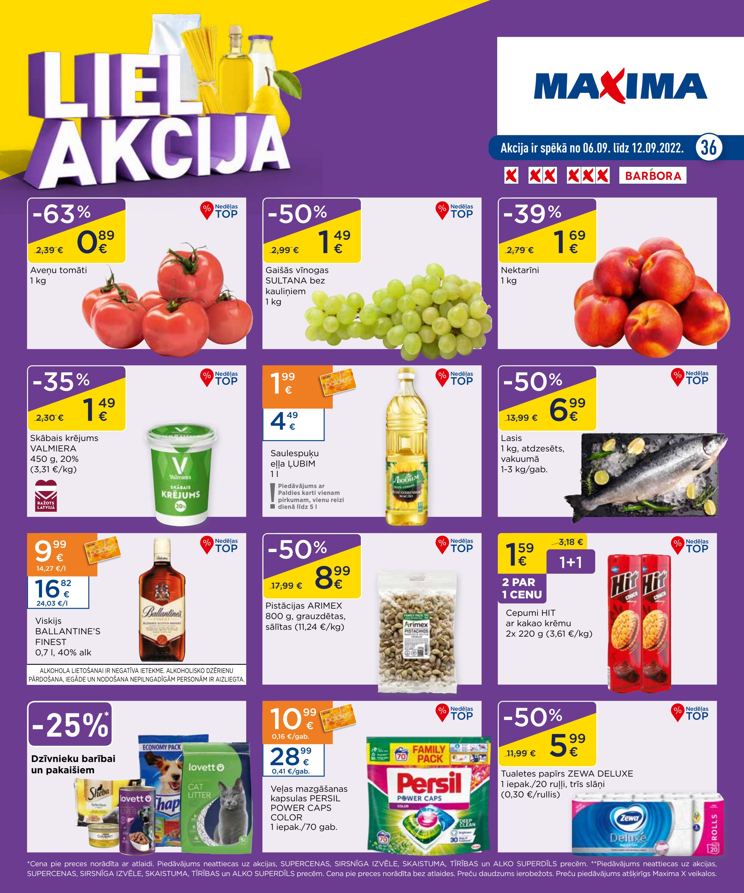 LV, Nr. 36 by MAXIMA - Latvija, Lietuva, Eesti - Issuu