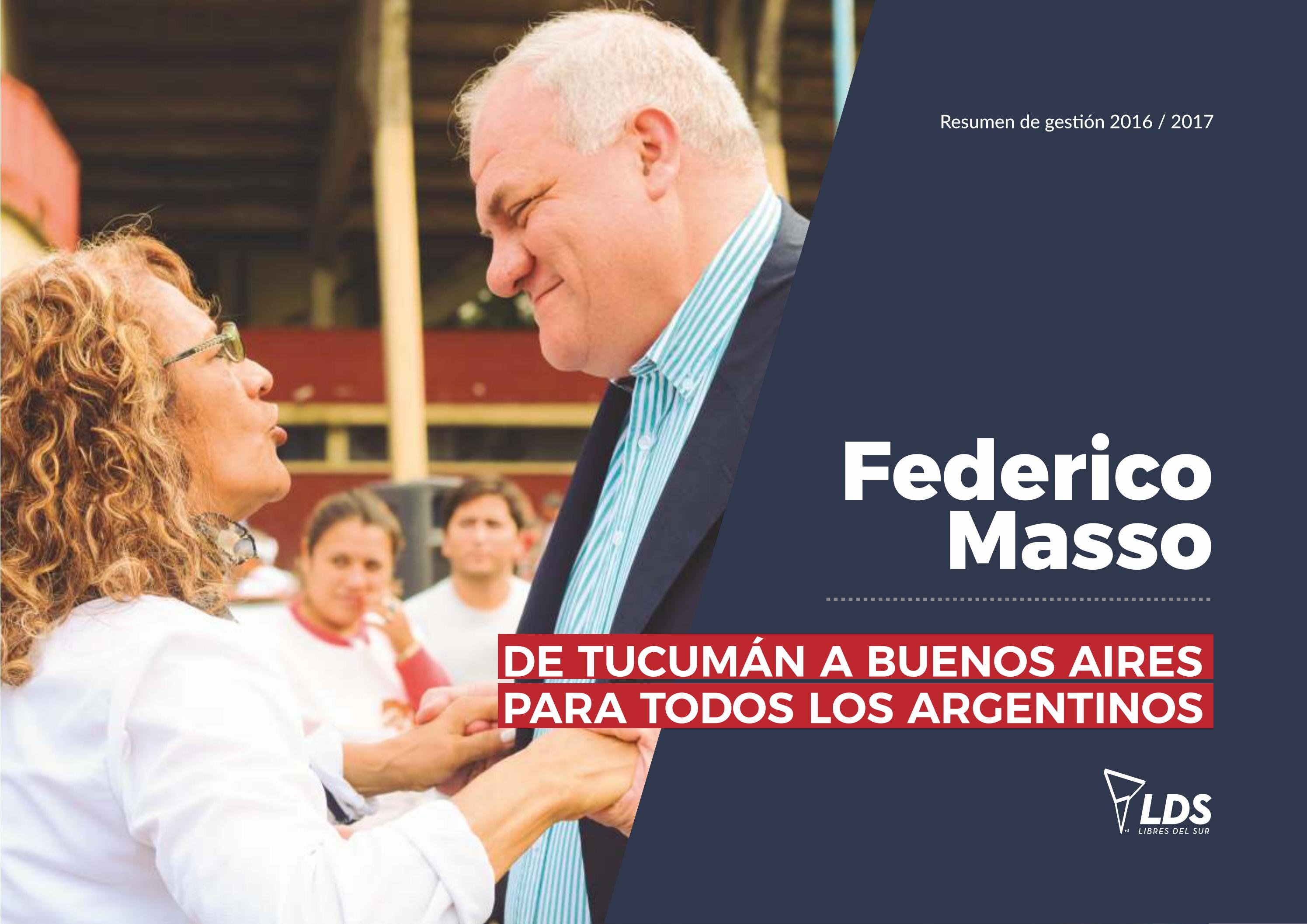 Resumen de gestión: Dip. Nac. Federico Masso by Victoria Zorat - Issuu