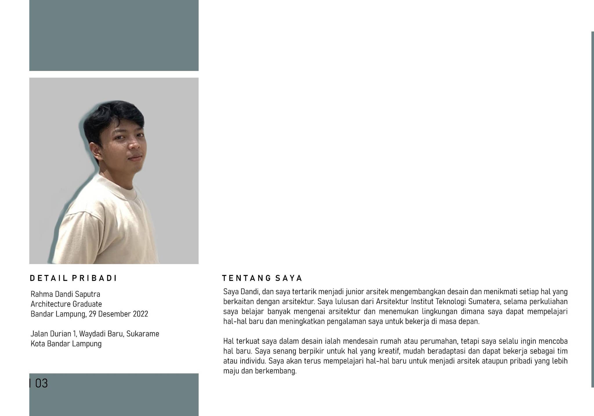 Portofolio Arsitektur Rahma Dandi Saputra by rahmadandisaputra - Issuu