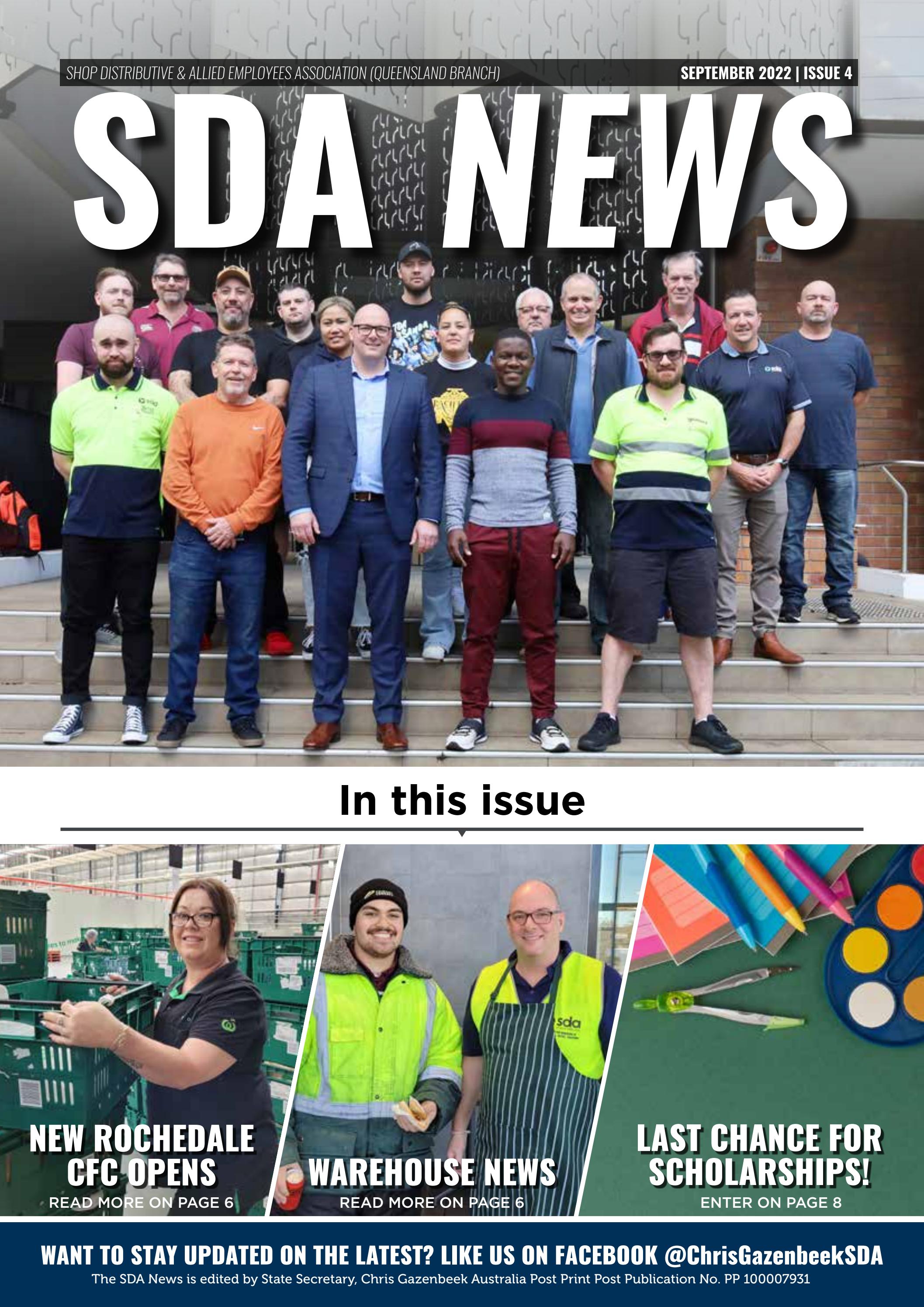 SDA News September 2022 by SDA Queensland - Issuu