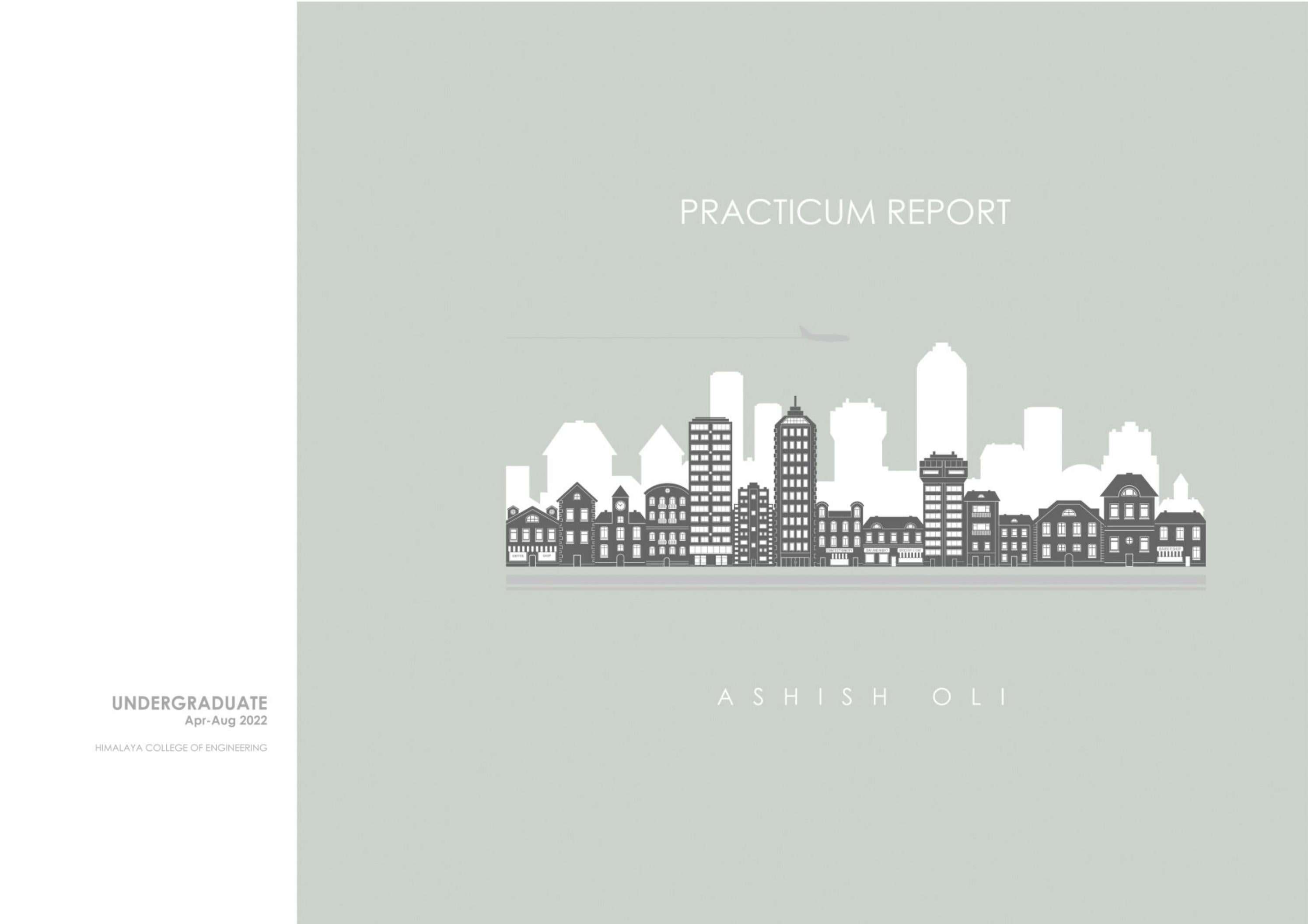 ARCHITECTURE PRACTICUM REPORT 2022 by oliashish - Issuu