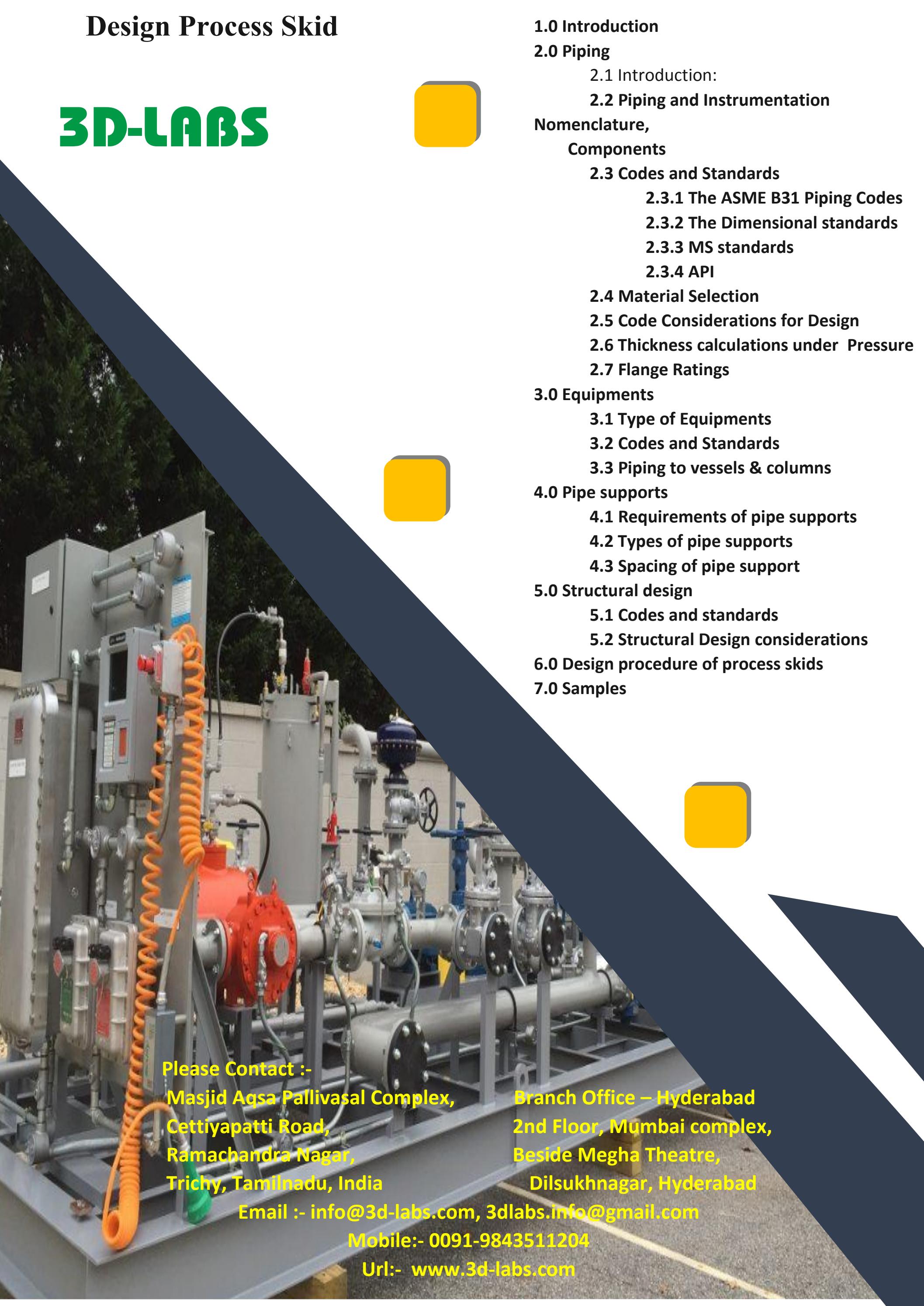 Design of Process Skid by Design Manager - Issuu