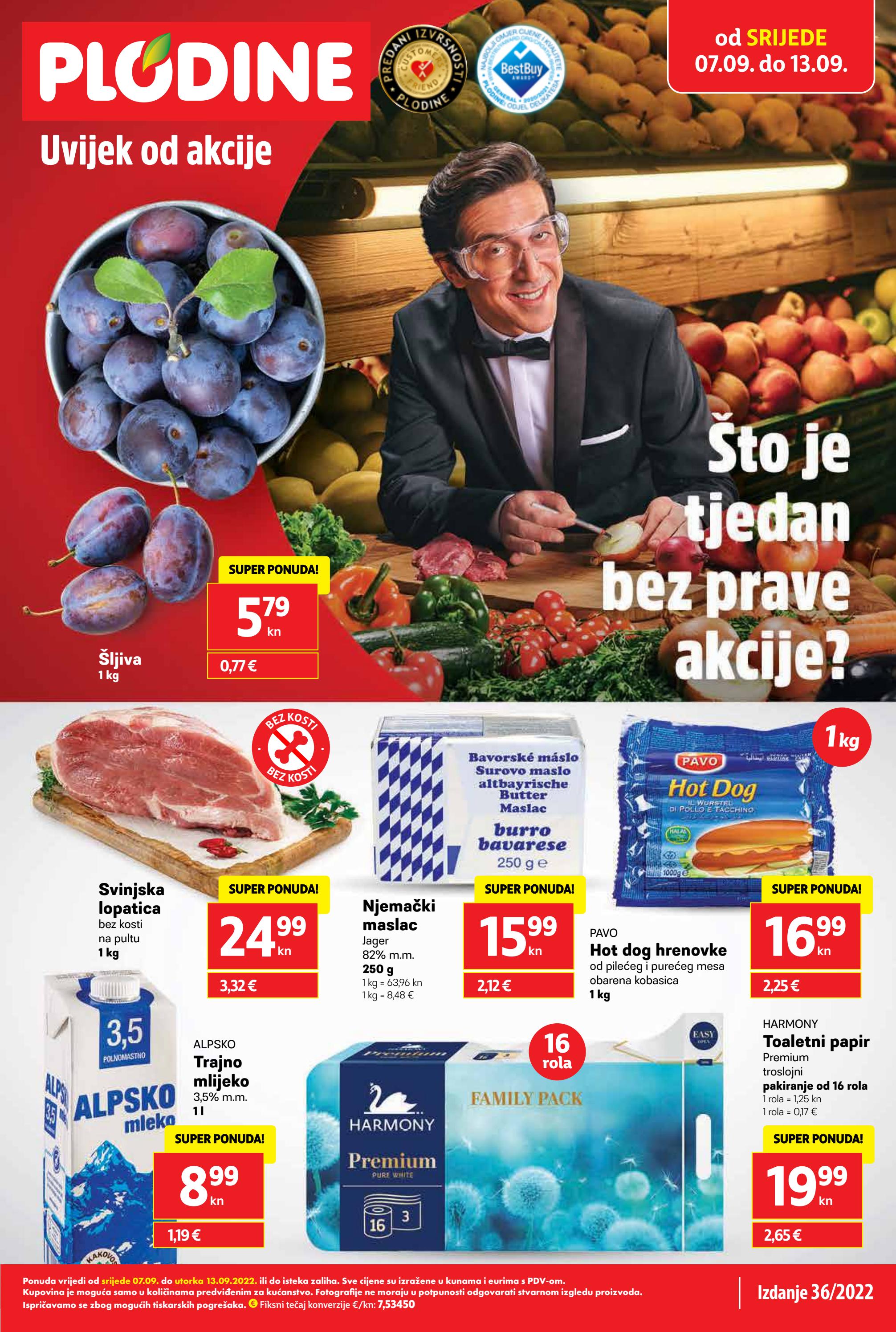 Plodine katalog od 07.-13.09.2022. by Catalog.hr - Issuu