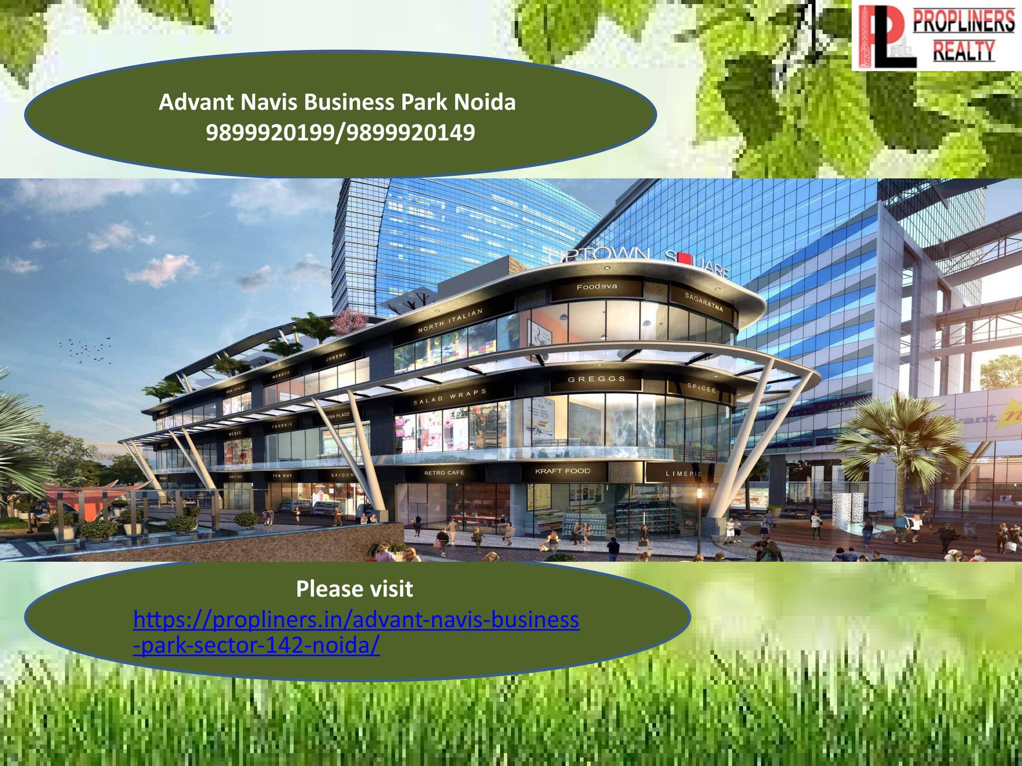Advant Navis Business Park Noida Sector 142 9899920199 Office On Rent ...