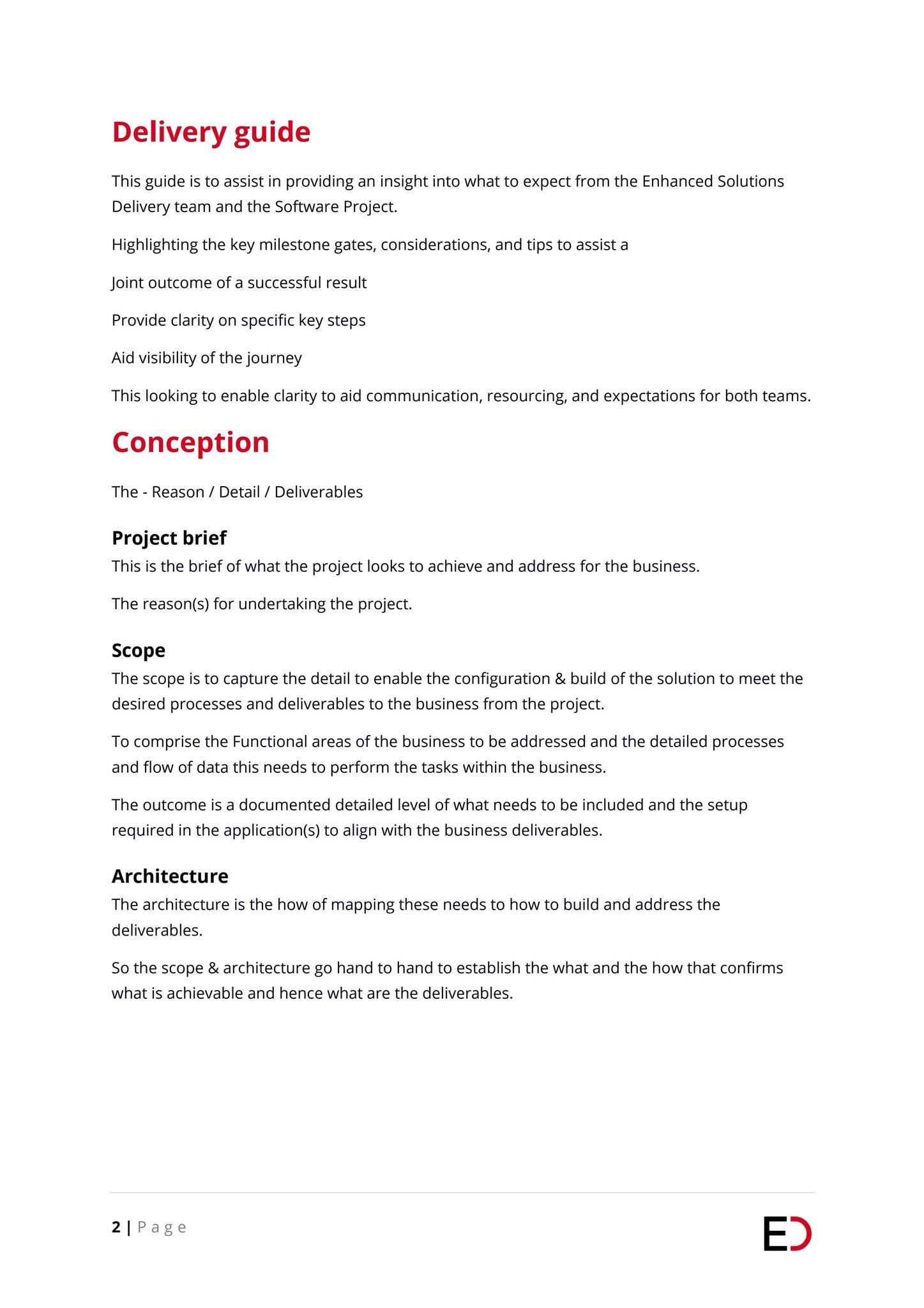 Project delivery Guide by enhanced-it - Issuu