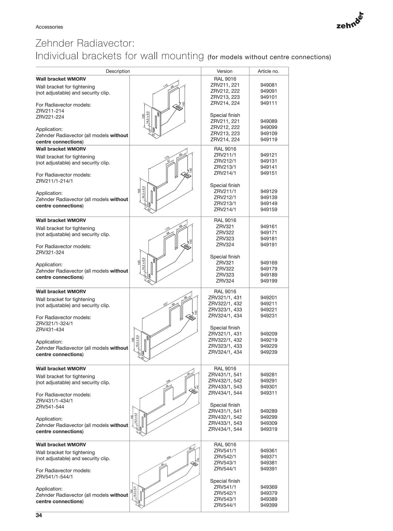Zehnder Technical Brochure | Radiavector by Zehnder UK - Issuu