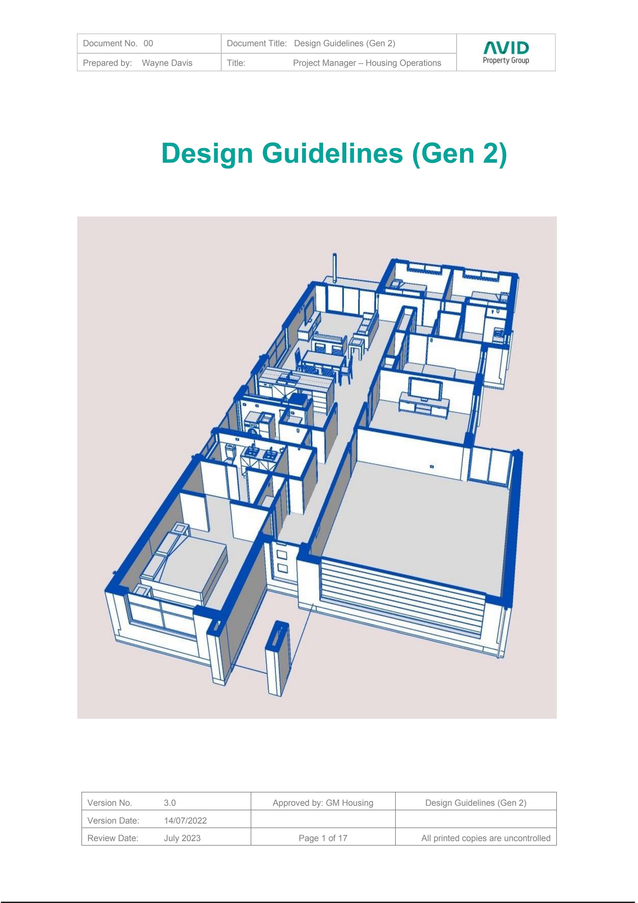 Design Guidelines (Gen 2) by AVID Property Group - Issuu