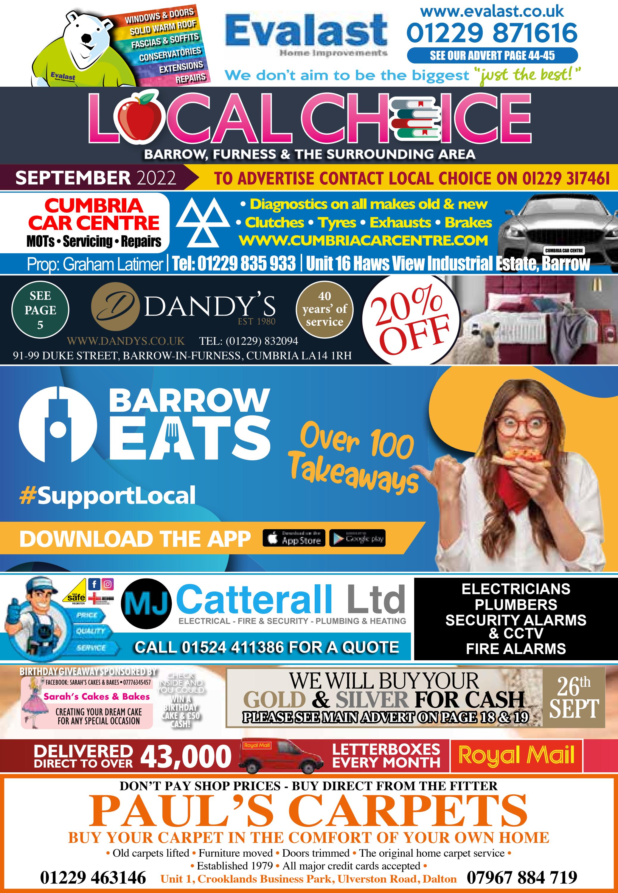 Local Choice - Furness Edition by Local Choice Magazine - Issuu