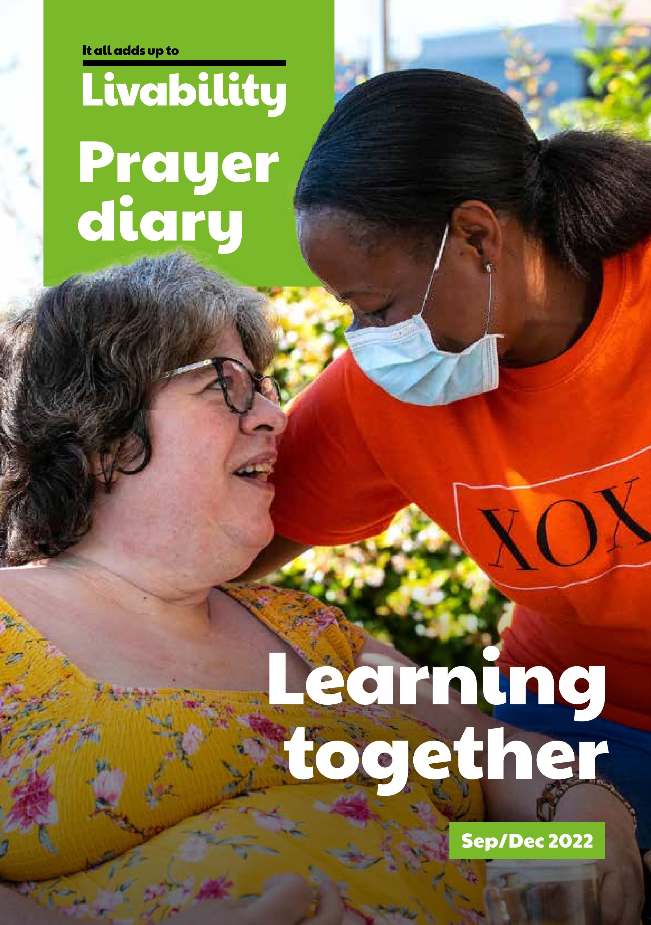 Prayer Diary: September-December 2022 by Livability UK - Issuu