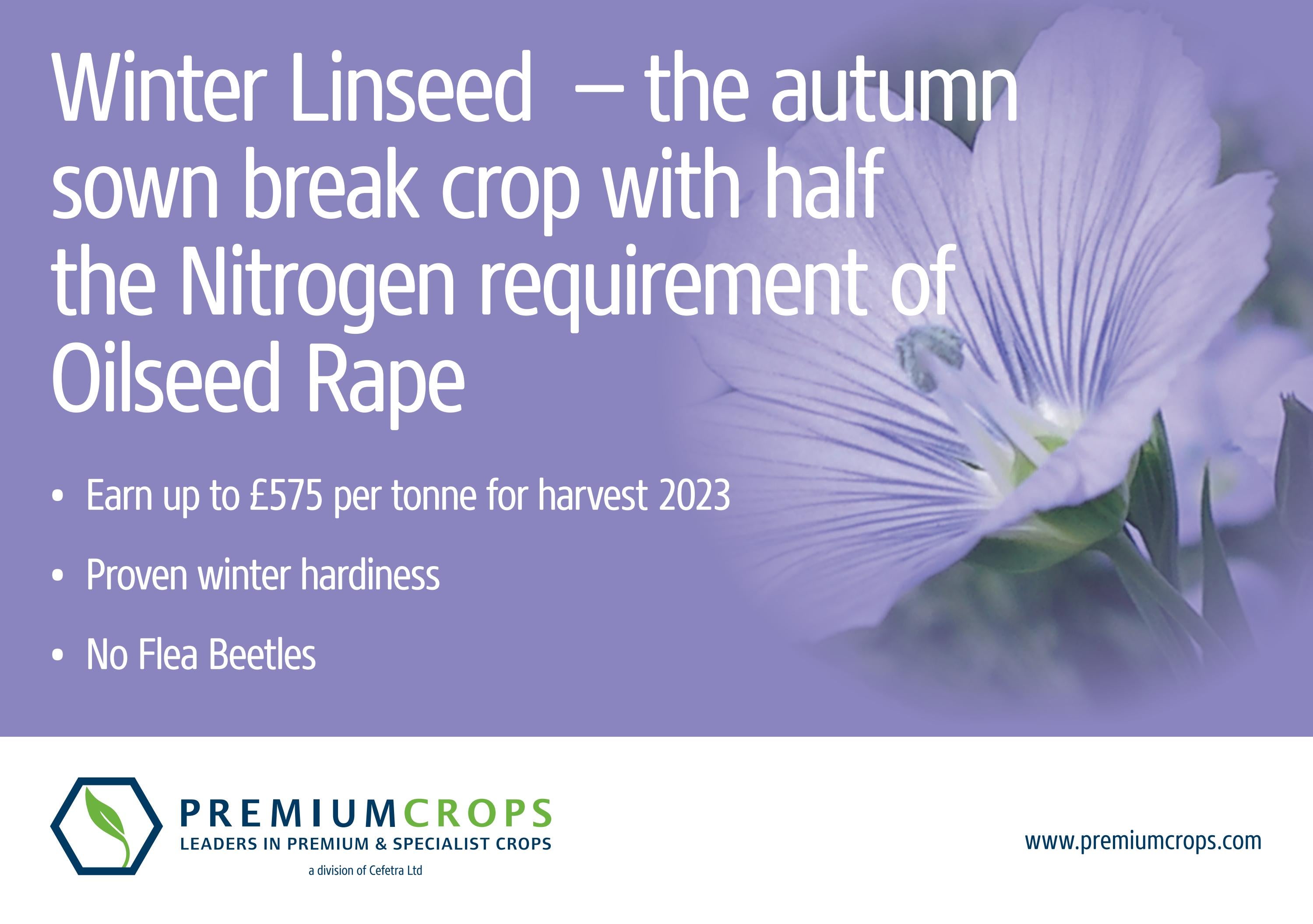 Winter Linseed Leaflet - Autumn 2022 by Premium Crops - Issuu