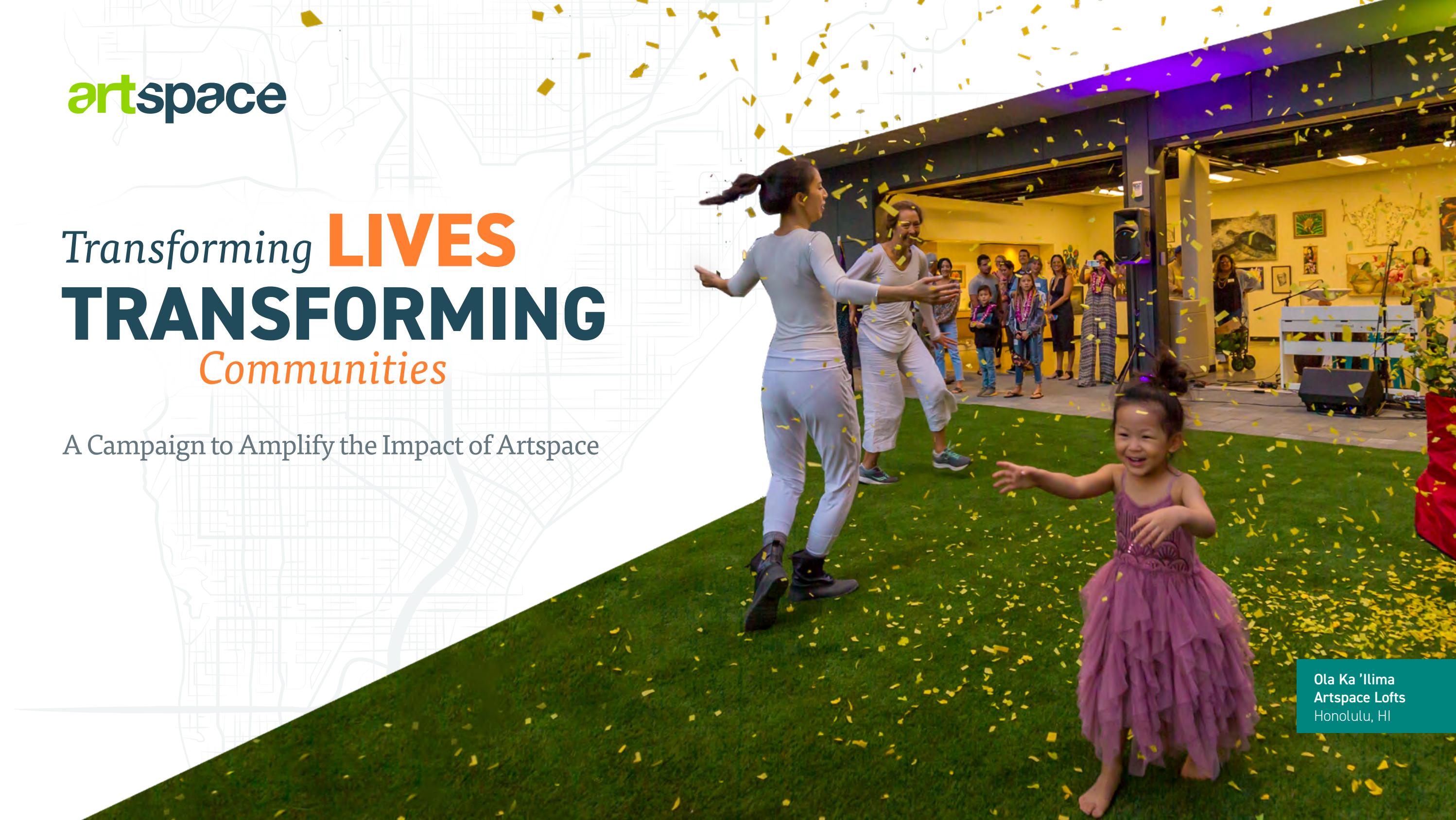 Artspace | Transforming Lives, Transforming Communities by Artspace - Issuu