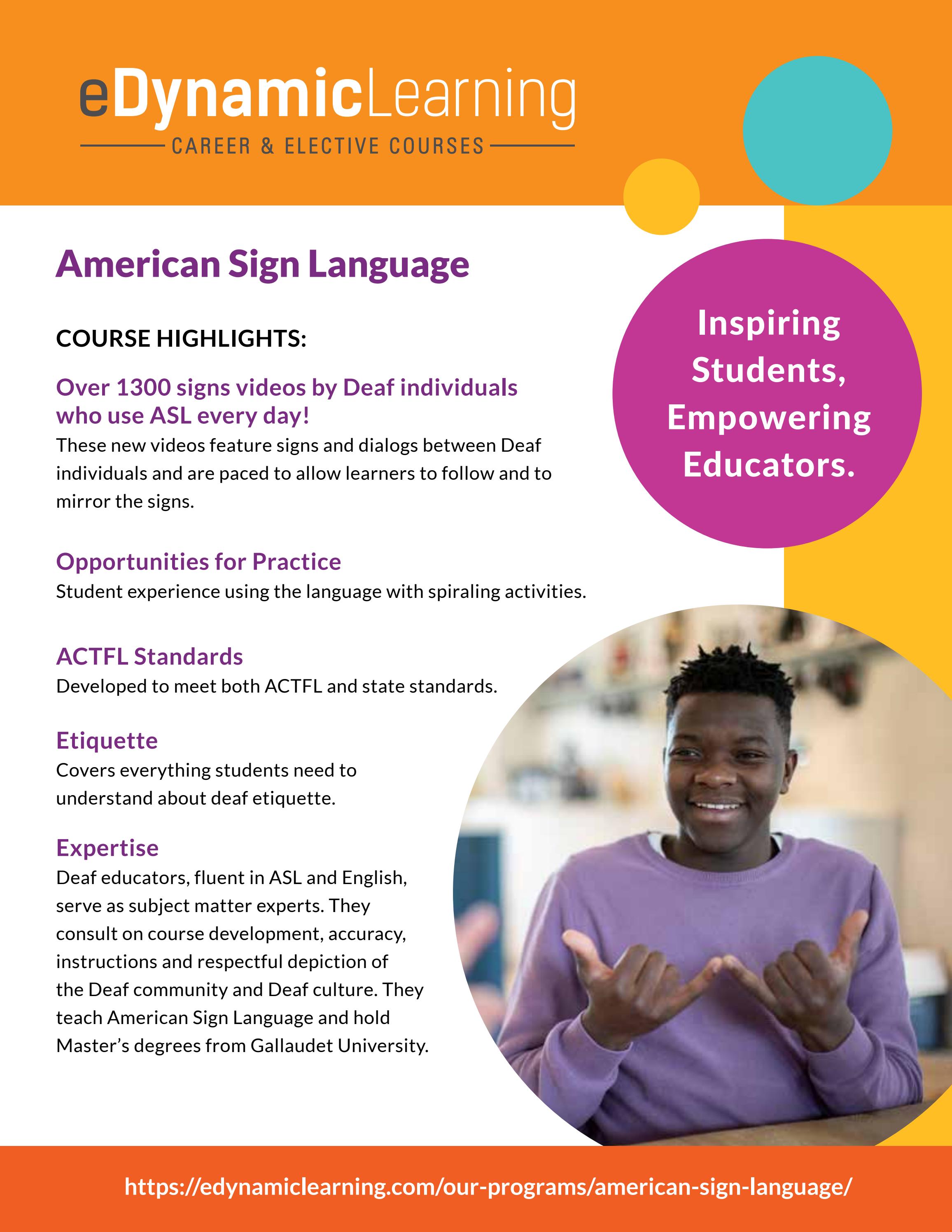 ASL Flyer by edynamiclearning - Issuu