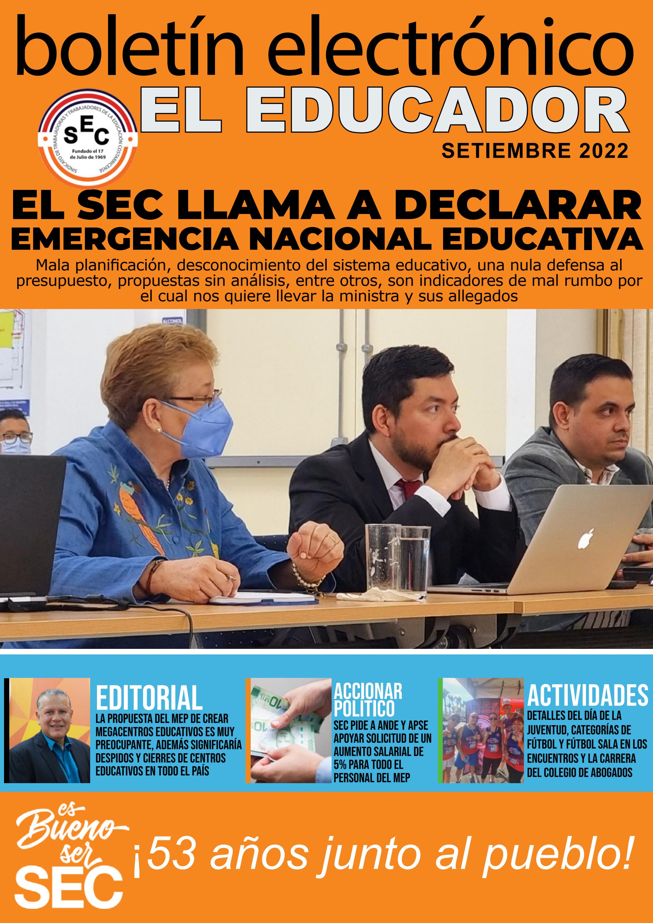 Boletín Electrónico del SEC edición Setiembre by SEC Costa Rica - Issuu