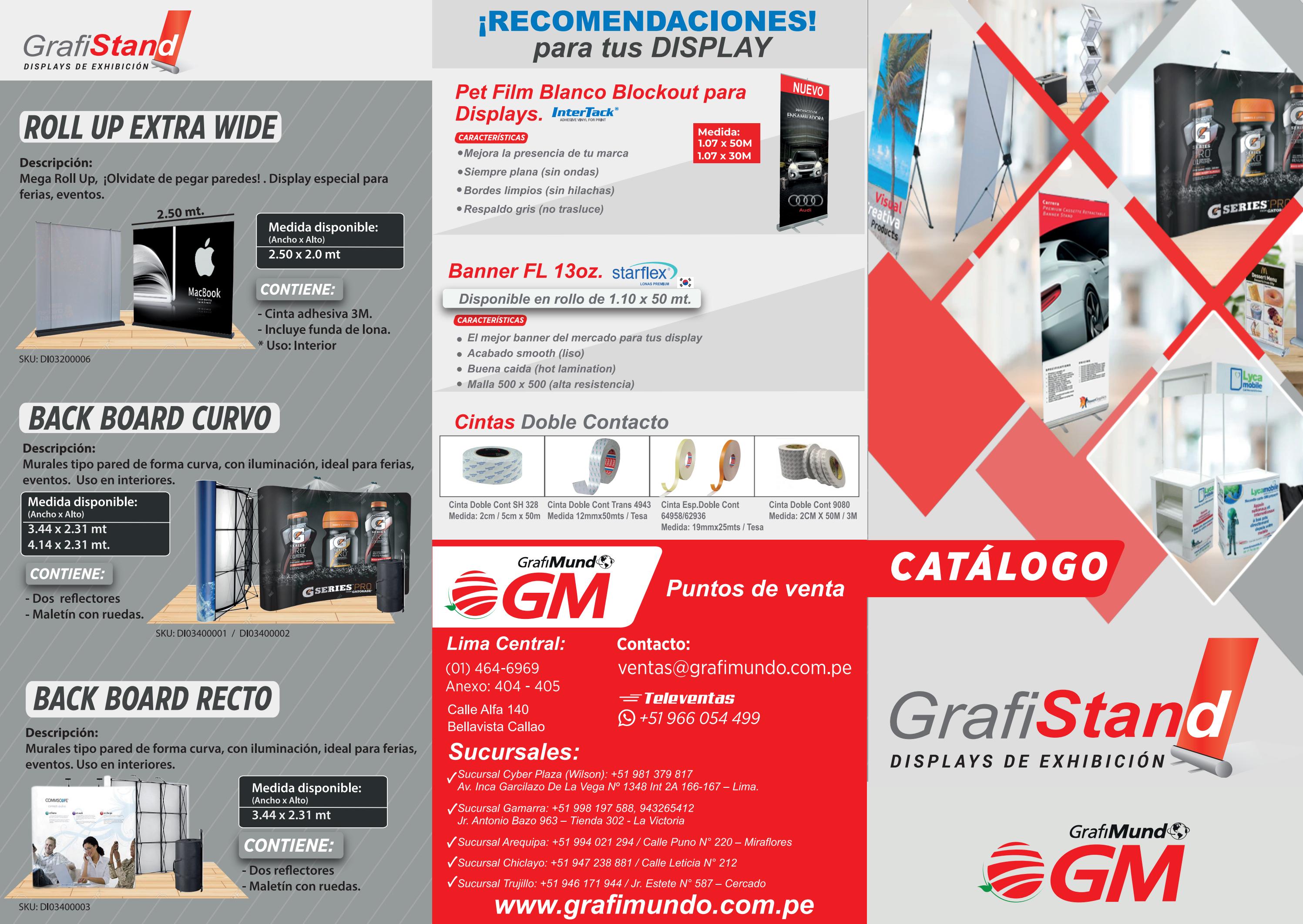 Triptico Display Grafimundo 2022 by grafimundocatalogo - Issuu