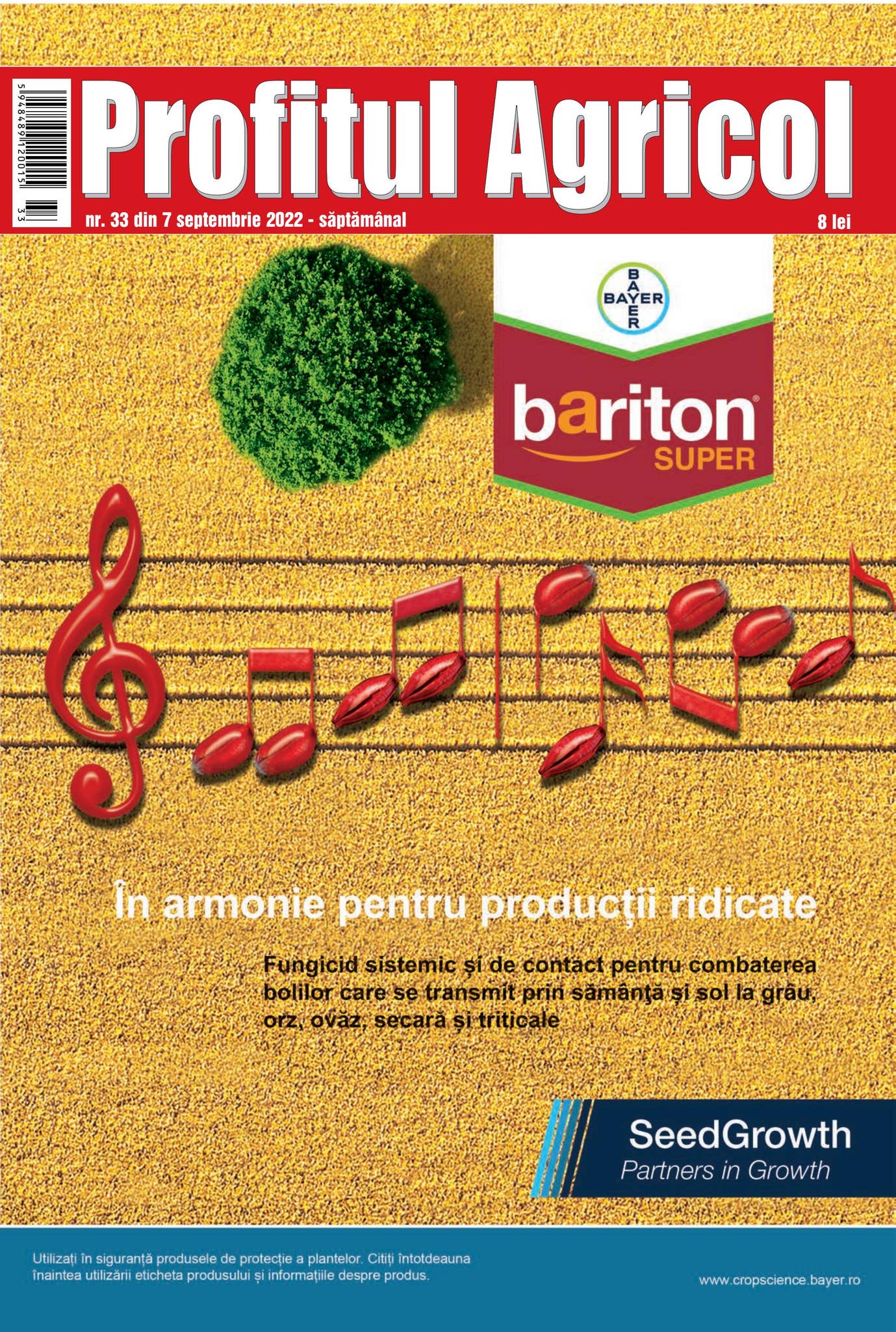 Profitul Agricol nr. 33 din 2022 by Profitul Agricol - Issuu