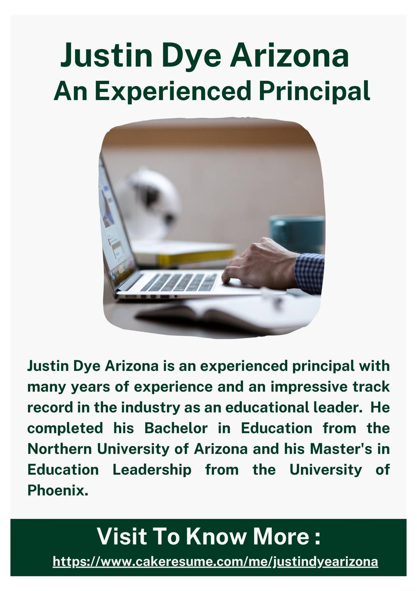 Justin Dye Arizona - An Experienced Principal by Justin Dye Arizona - Issuu