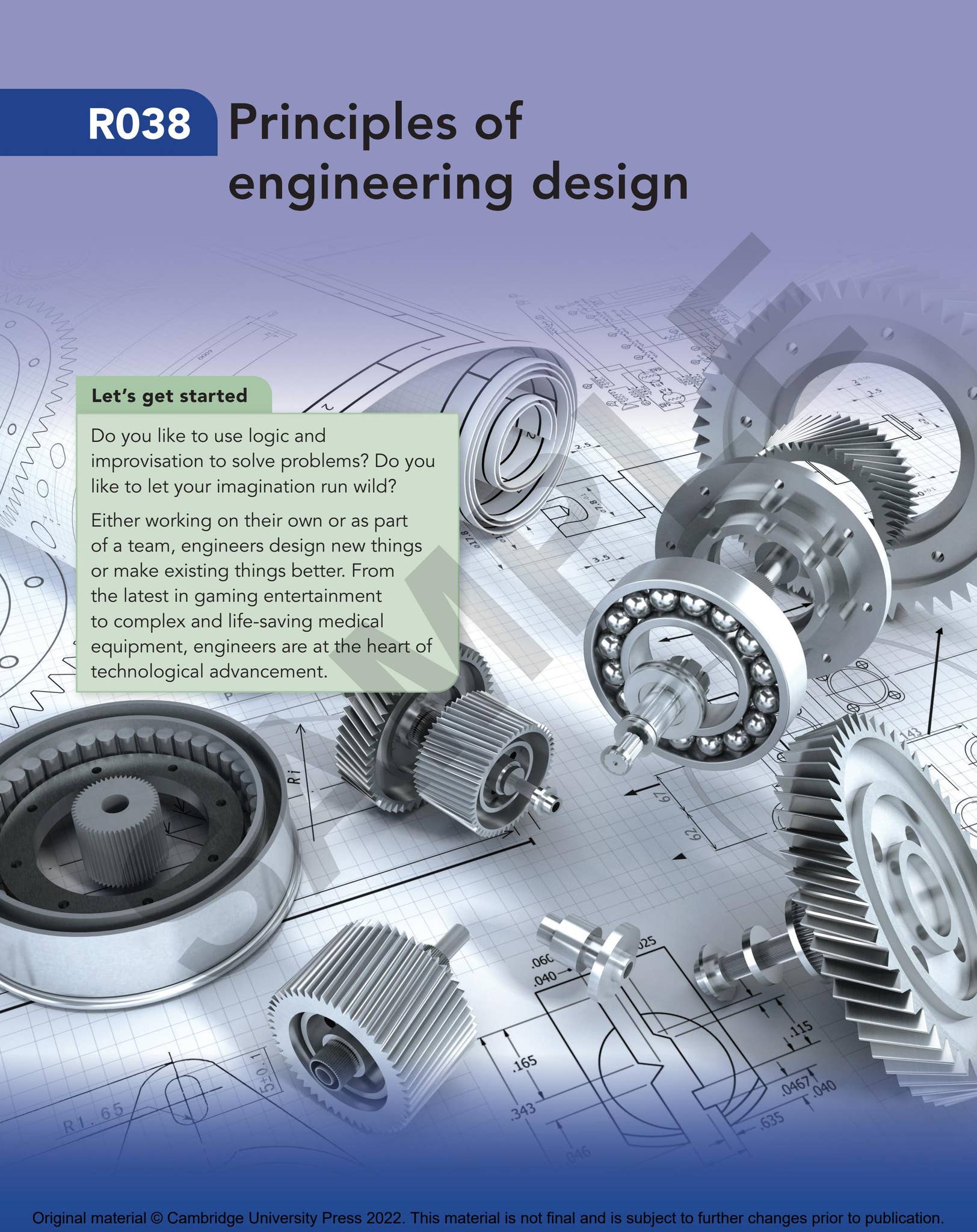 Cambridge Nationals Engineering Design Student Book by Cambridge ...