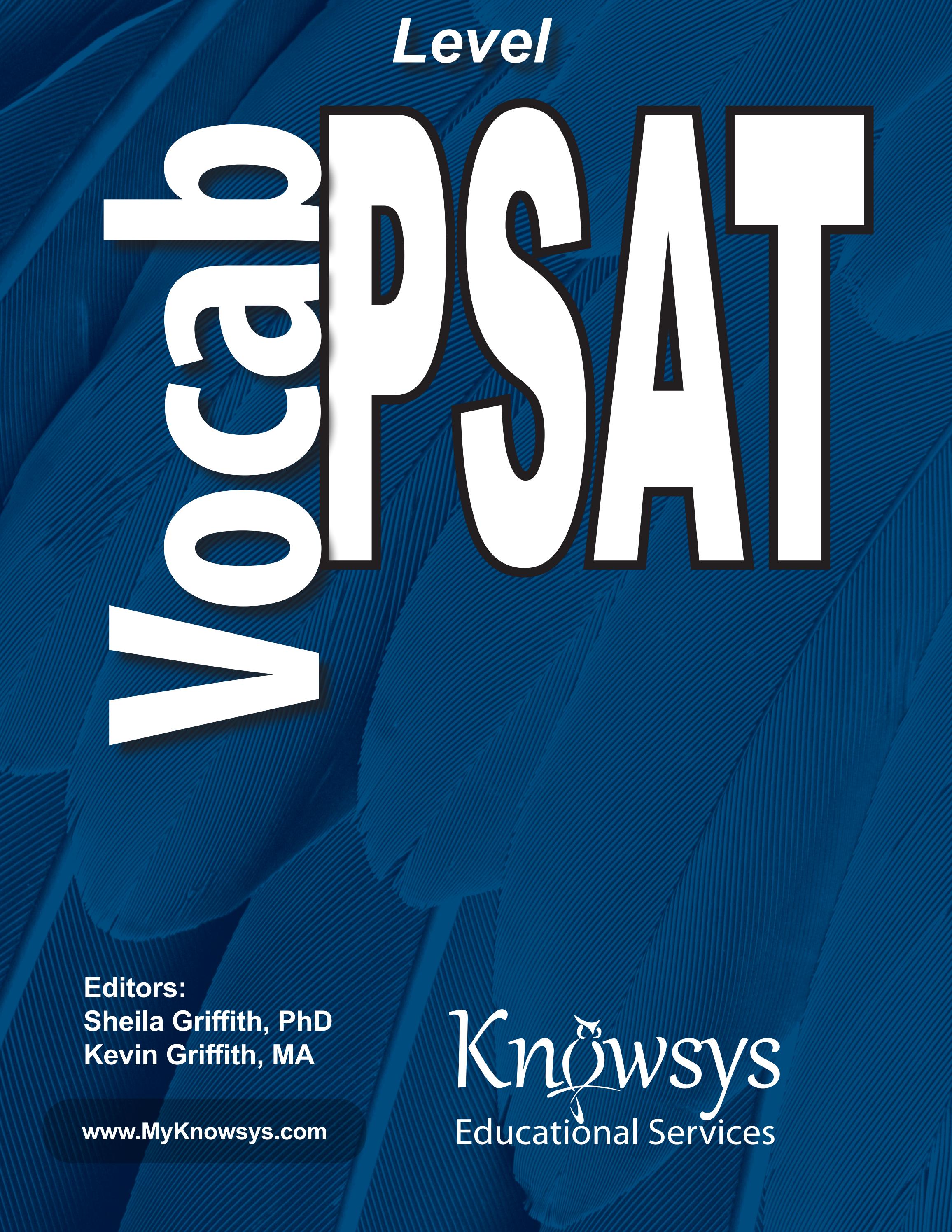 Knowsys Level PSAT Vocabulary Builder Demo by Knowsys Educational ...