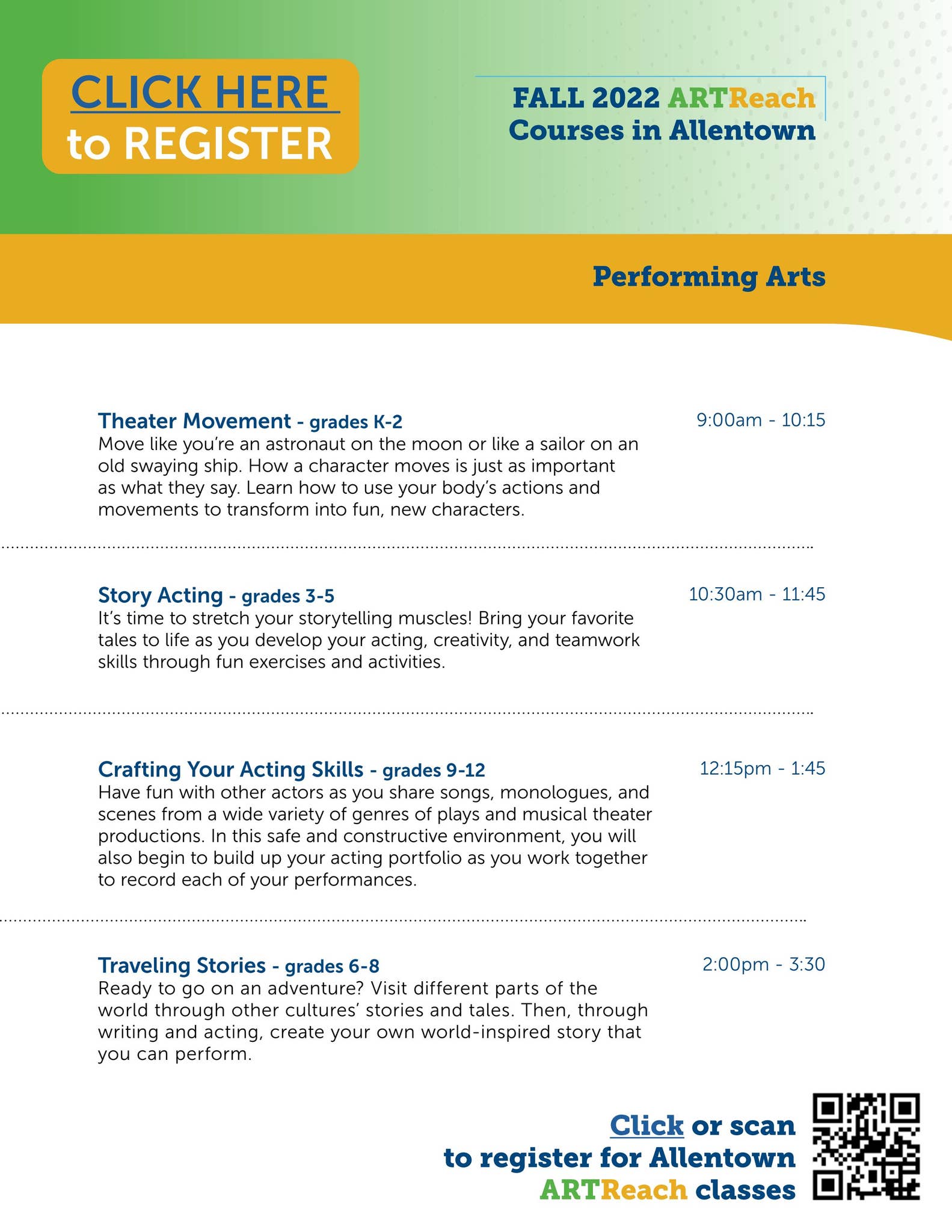 PA Cyber ARTReach Fall 2022 Course Offerings by PACyberSchool - Issuu
