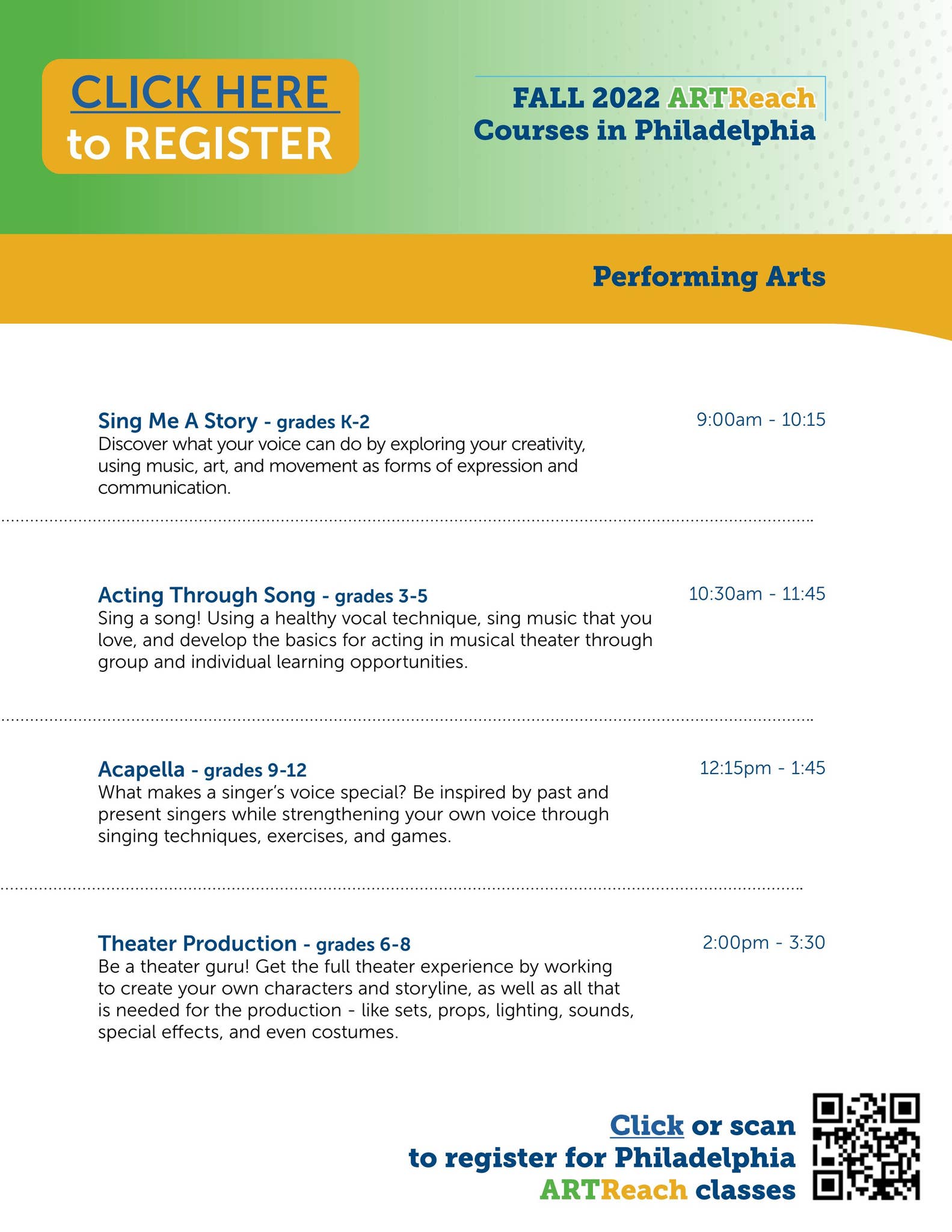 PA Cyber ARTReach Fall 2022 Course Offerings by PACyberSchool - Issuu