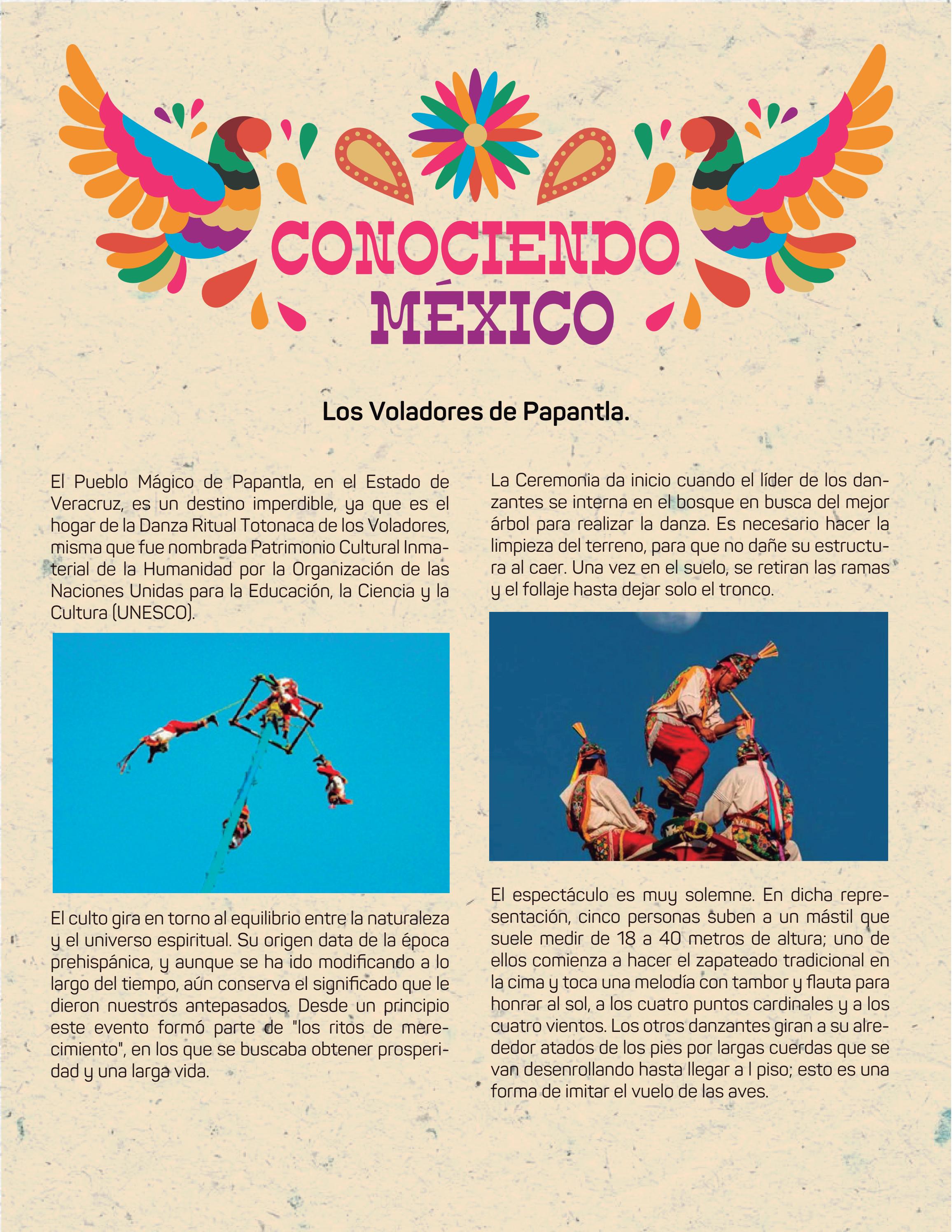 Los Voladores de Papantla. by Rincones de Lectura - Issuu