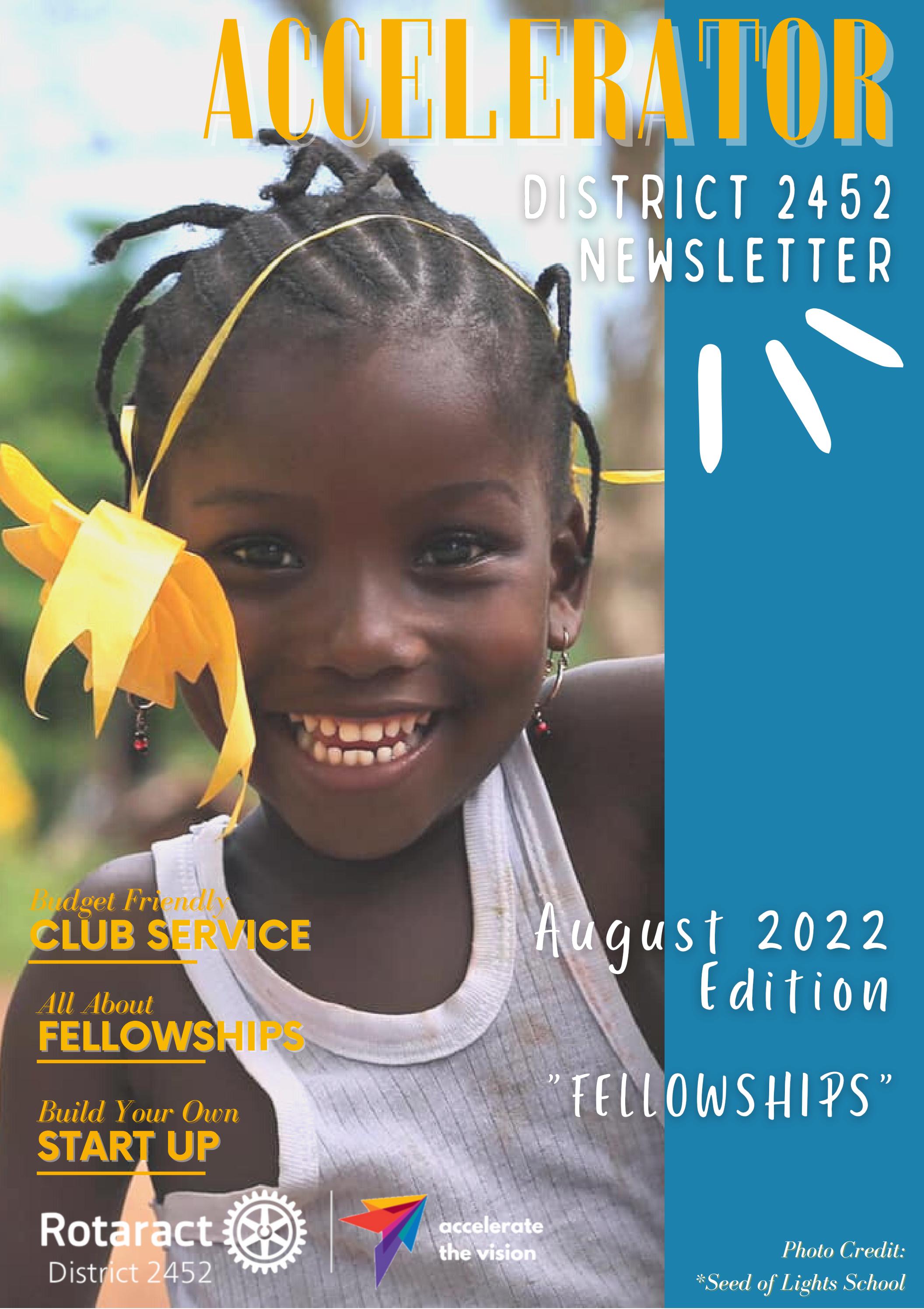 Rotaract District 2452 Newsletter - August 2022 Edition by Rotaract District 2452 - Issuu