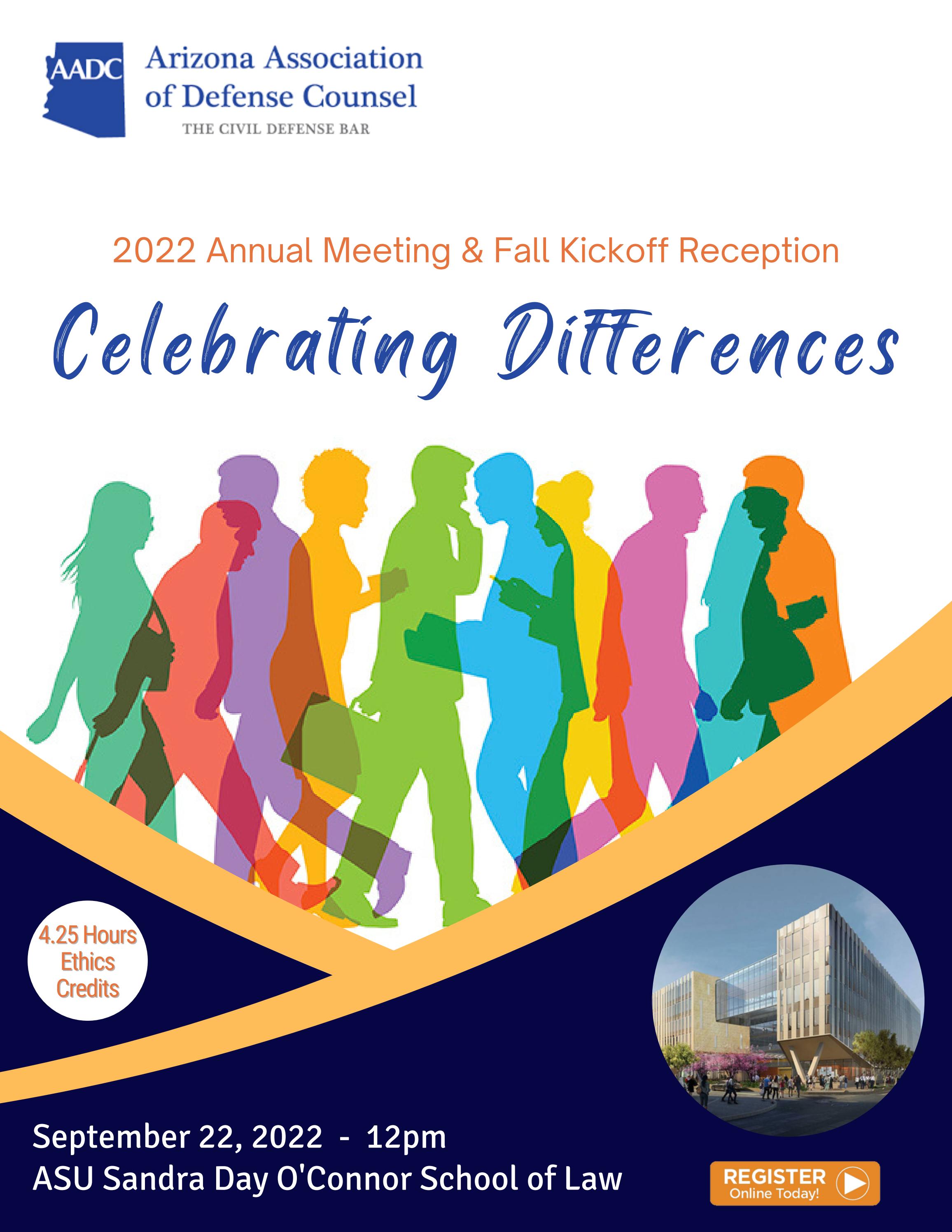 AADC 2022 Annual Meeting & Fall Kickoff Reception (9-8-22) by AADCAZ ...