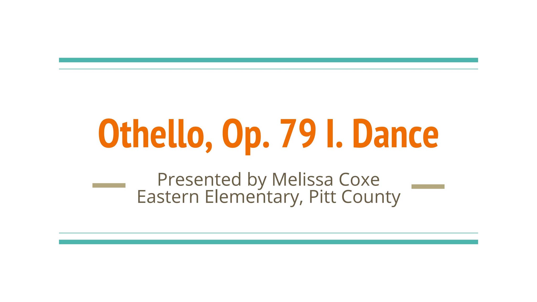 01 Slides for Introduction with Samuel Coleridge-Taylor by ...