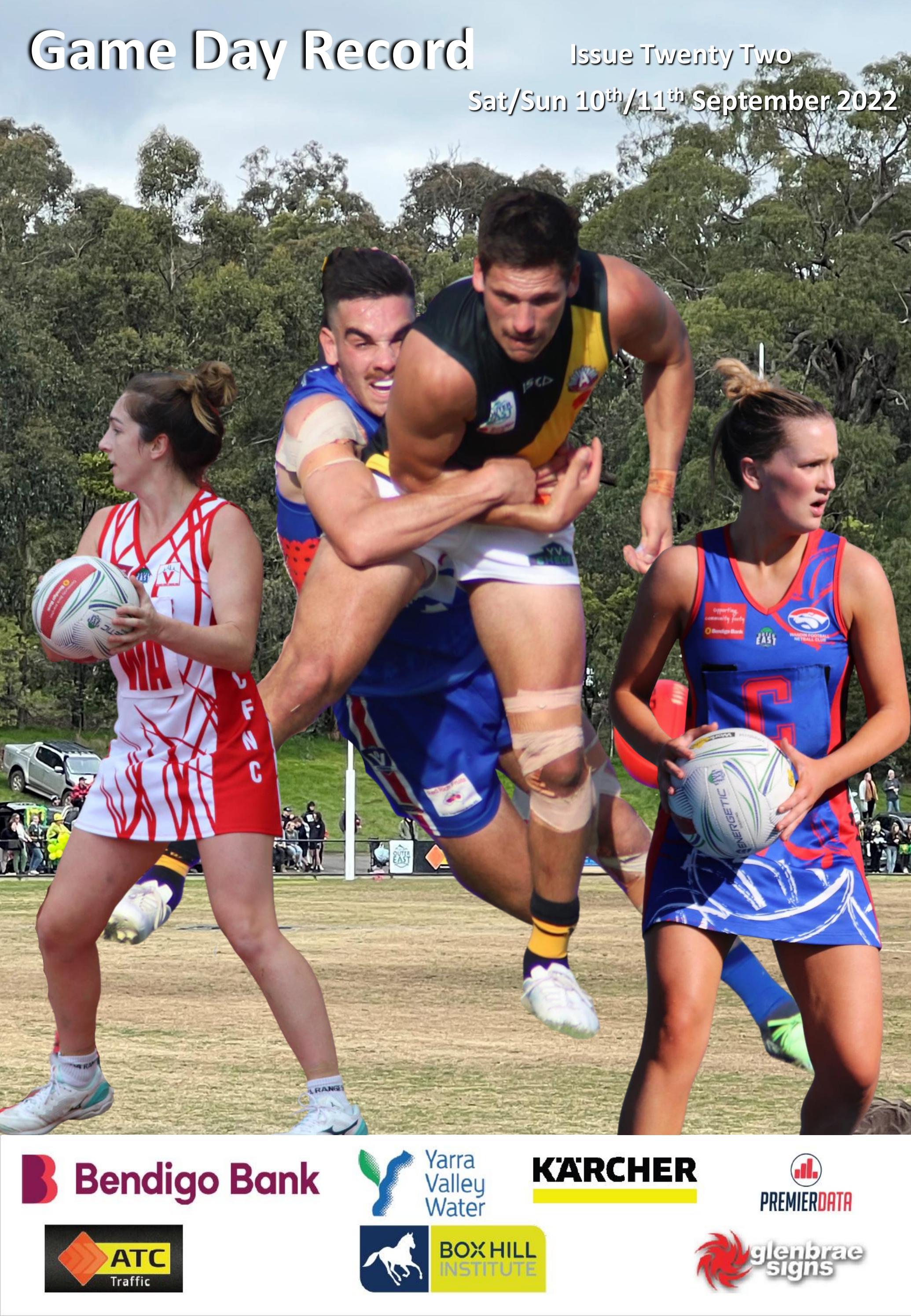 OEFN Gameday Record #22 by Outer_East_Football_Netball - Issuu