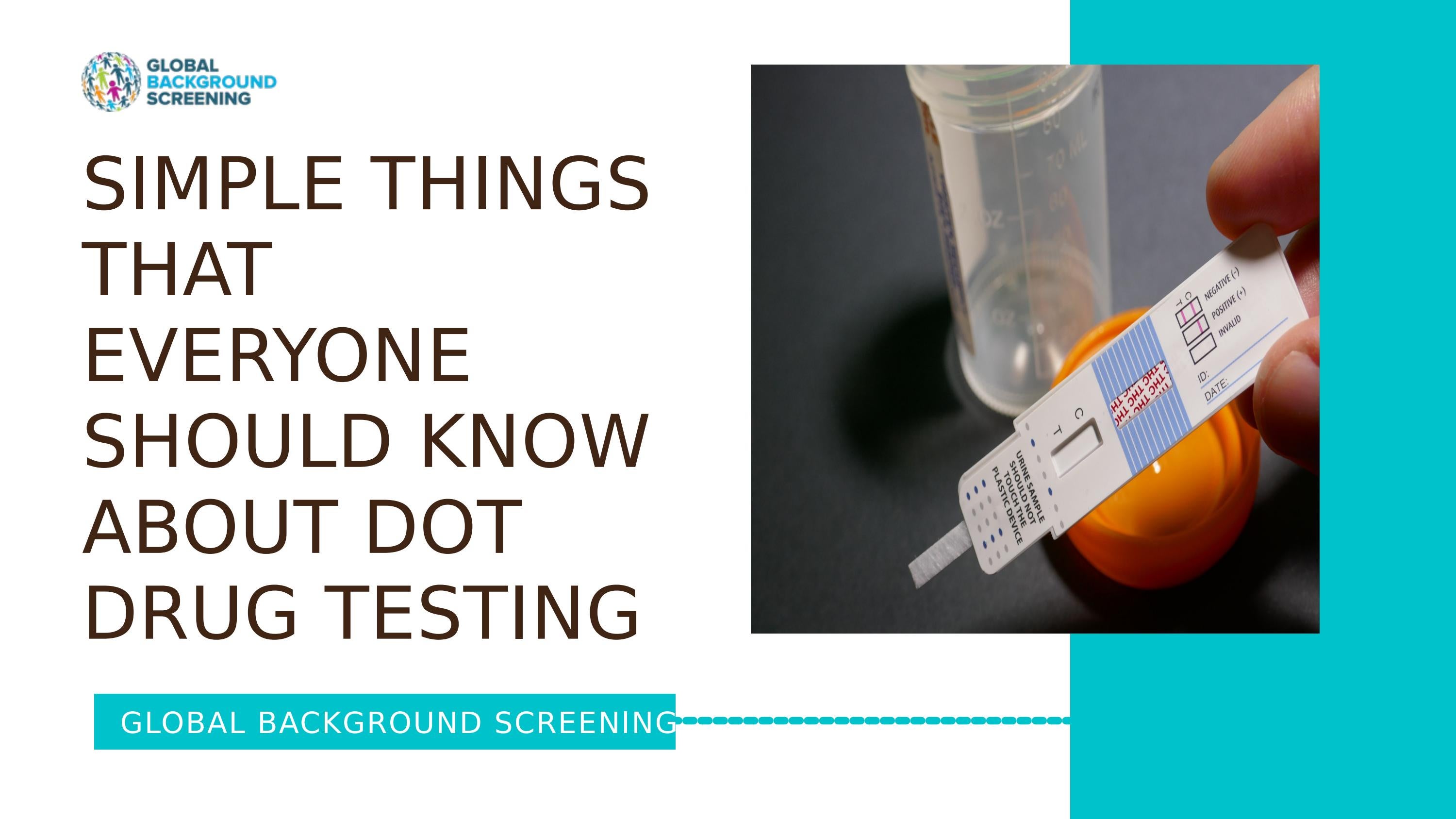 Simple things that everyone should know about DOT Drug Testing by ...