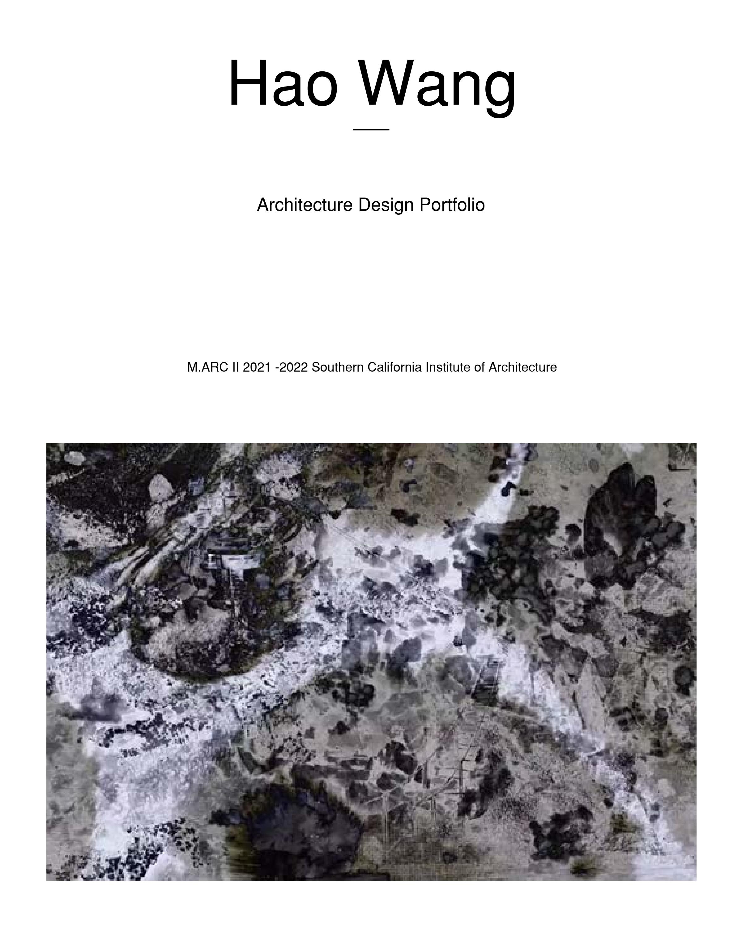 Hao Wang_SCI-ARC_2GAX_Portfolio by Hao Wang - Issuu