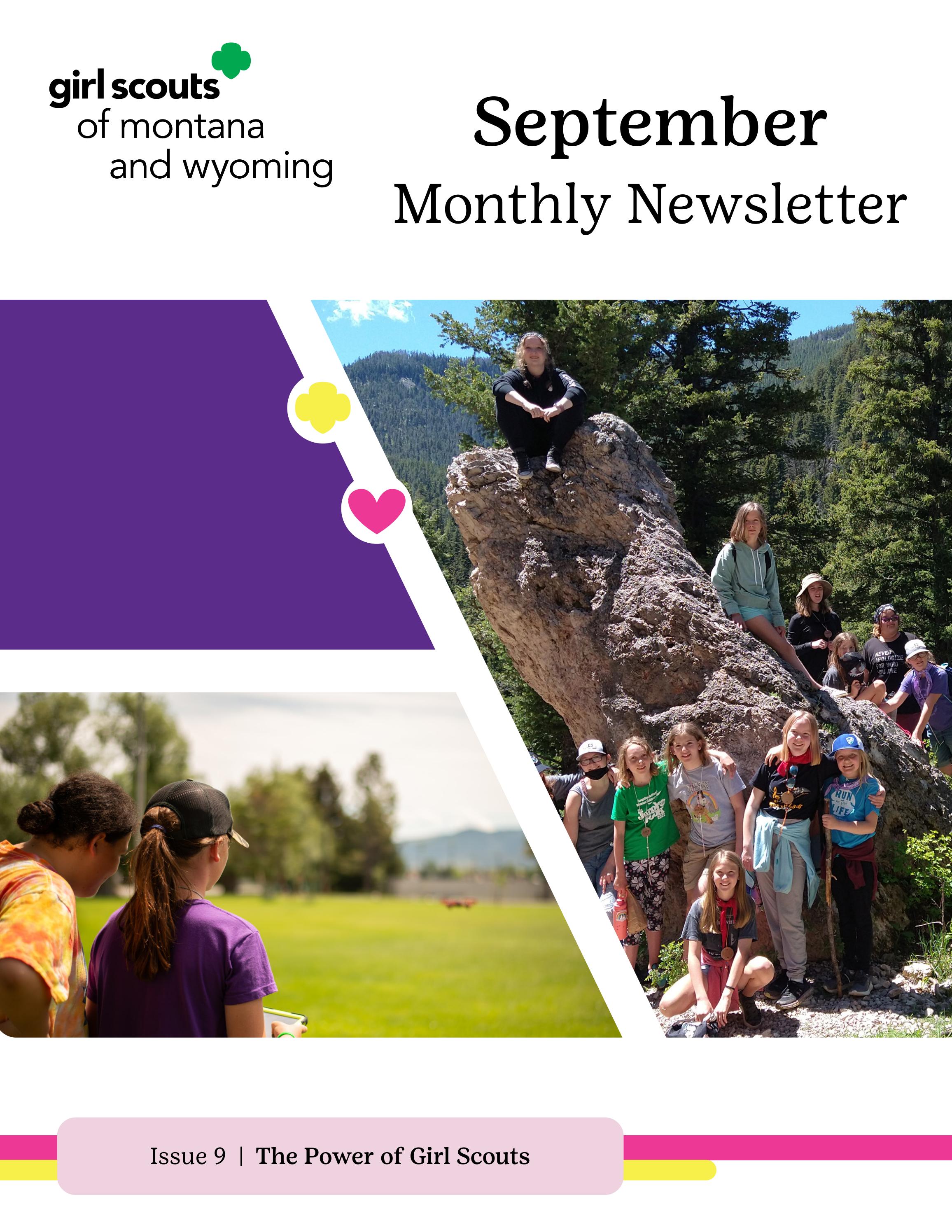 2022 September Newsletter by Girl Scouts of Montana and Wyoming - Issuu