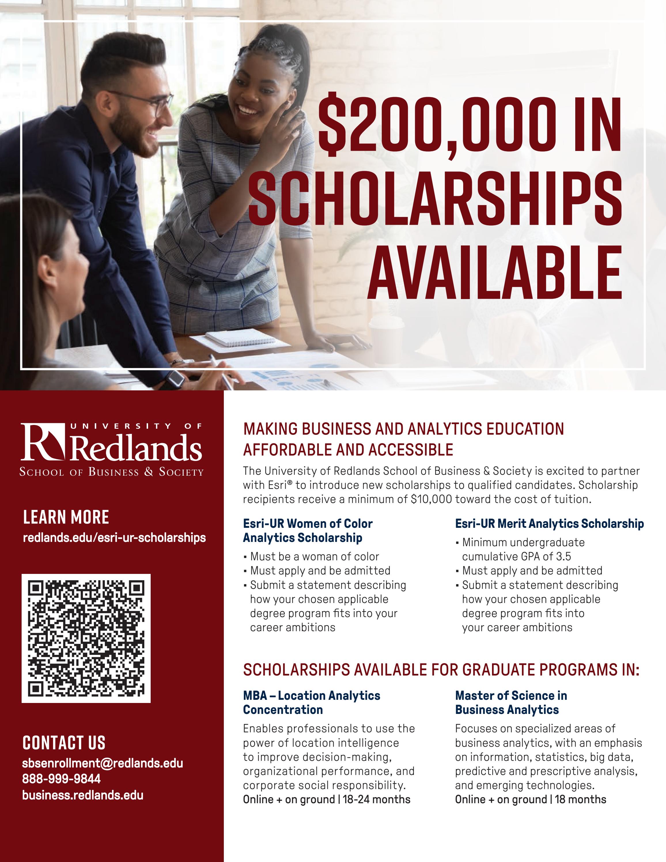 Analytics Scholarships – School of Business & Society by University of ...