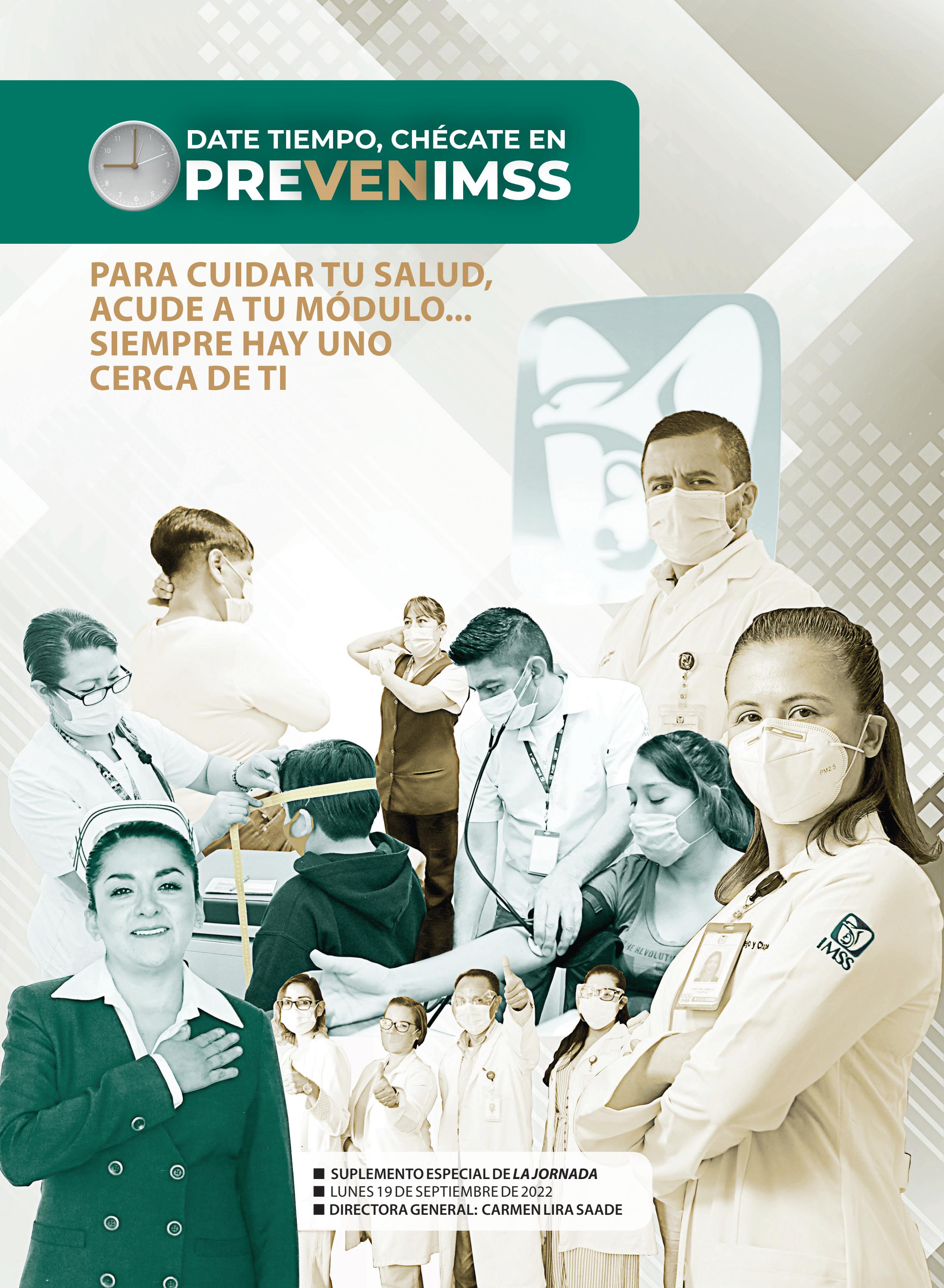 DATE TIEMPO, CHÉCATE EN PREVENIMSS by La Jornada - Issuu