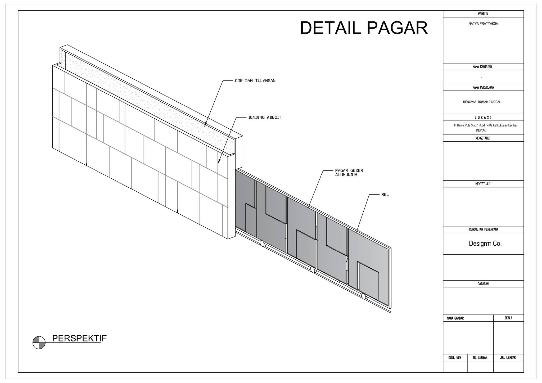 Schematic design Rumah Bu Natya by joshua wastara - Issuu